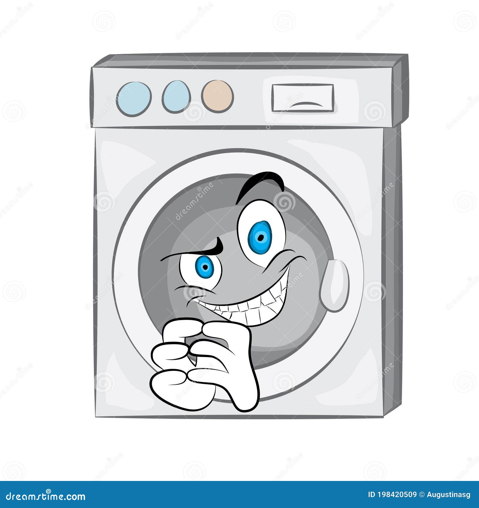 Evil Washer Stock Illustrations – 8 Evil Washer Stock Illustrations ...