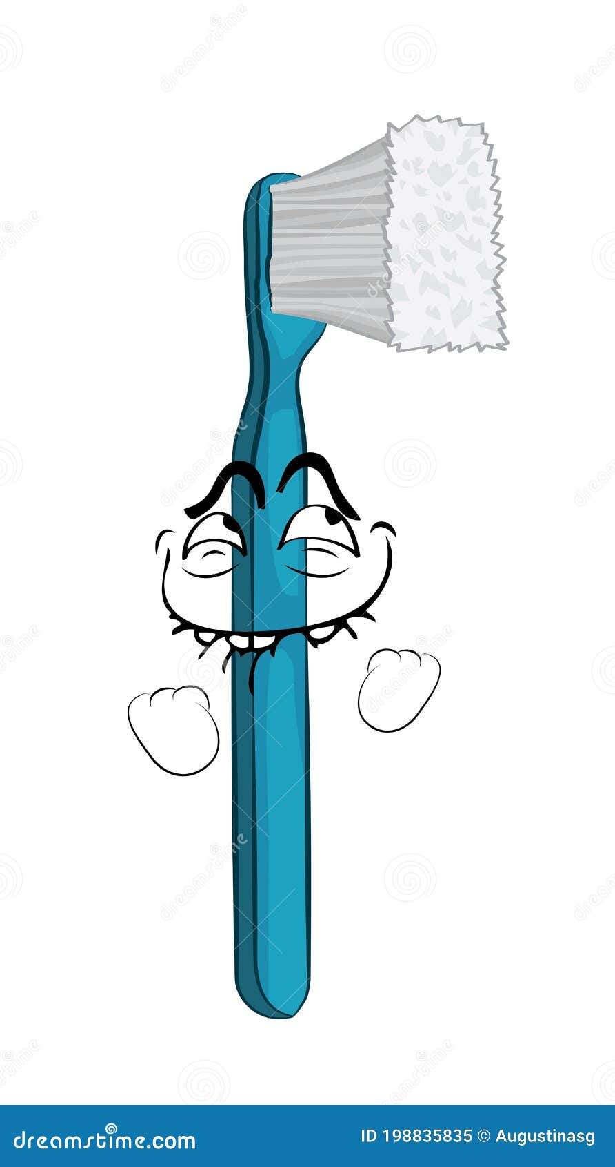 Comic Internet Meme Illustration of Toothbrush Stock Illustration ...