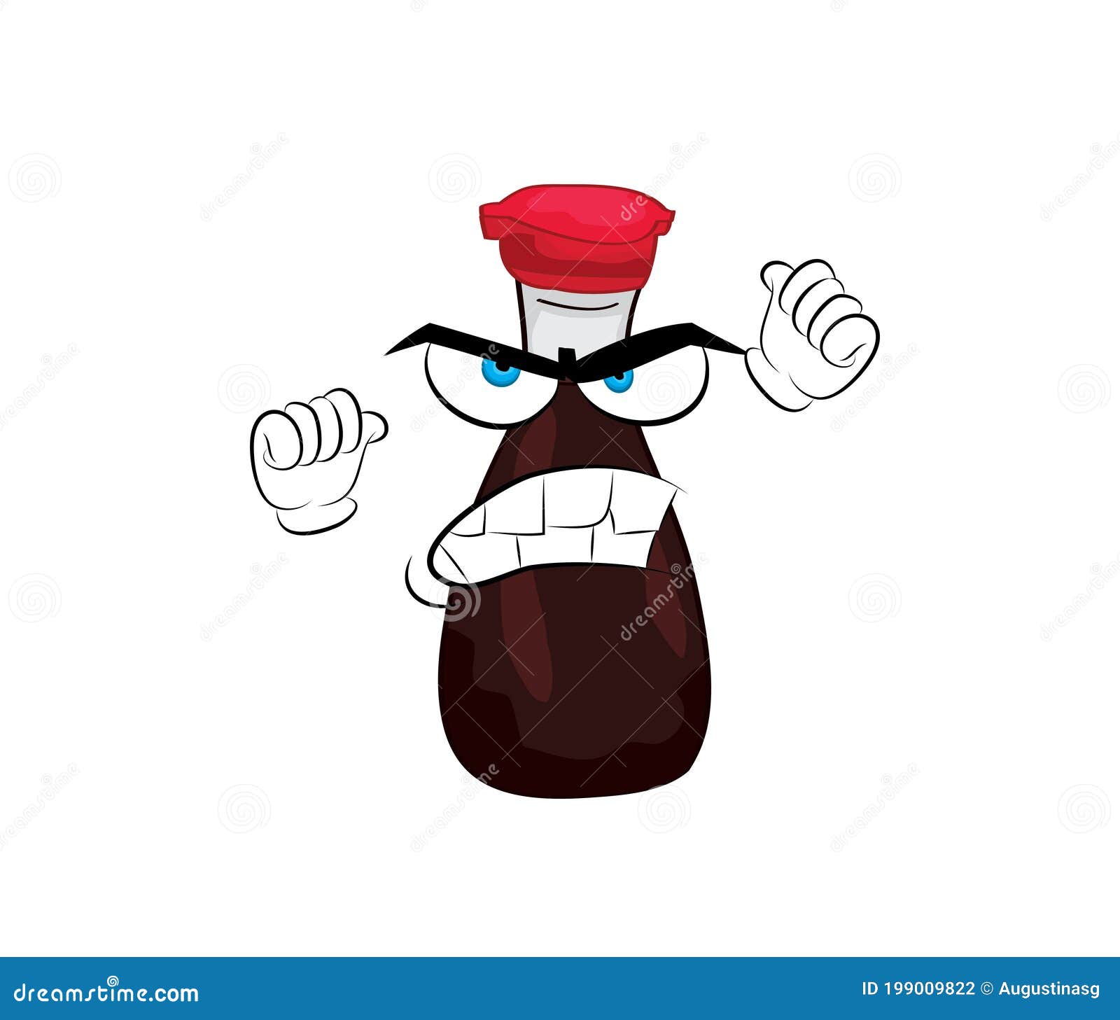 Angry Salt Cartoon Stock Illustration | CartoonDealer.com #48898108