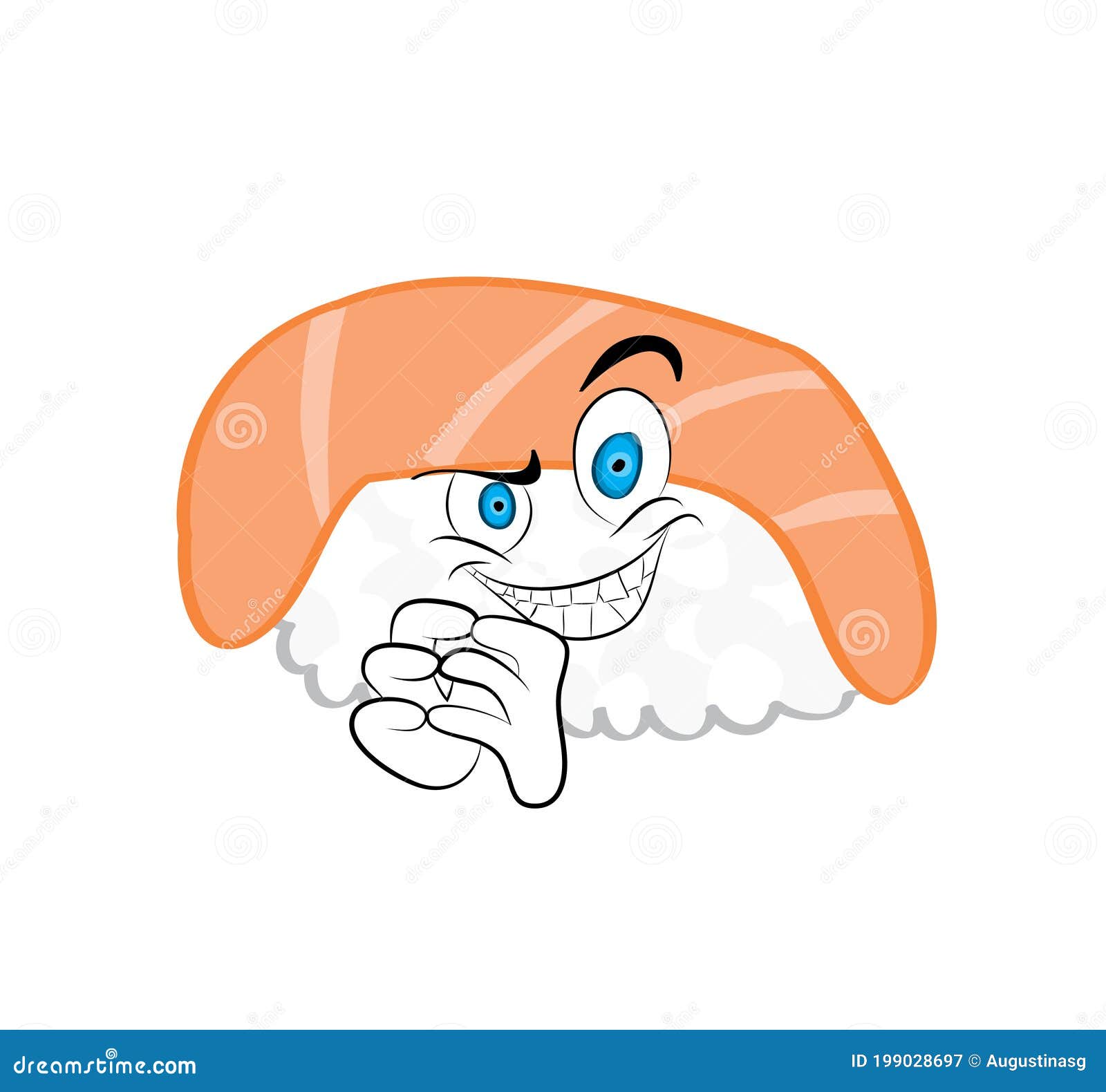 Evil Sushi Stock Illustrations – 25 Evil Sushi Stock Illustrations ...