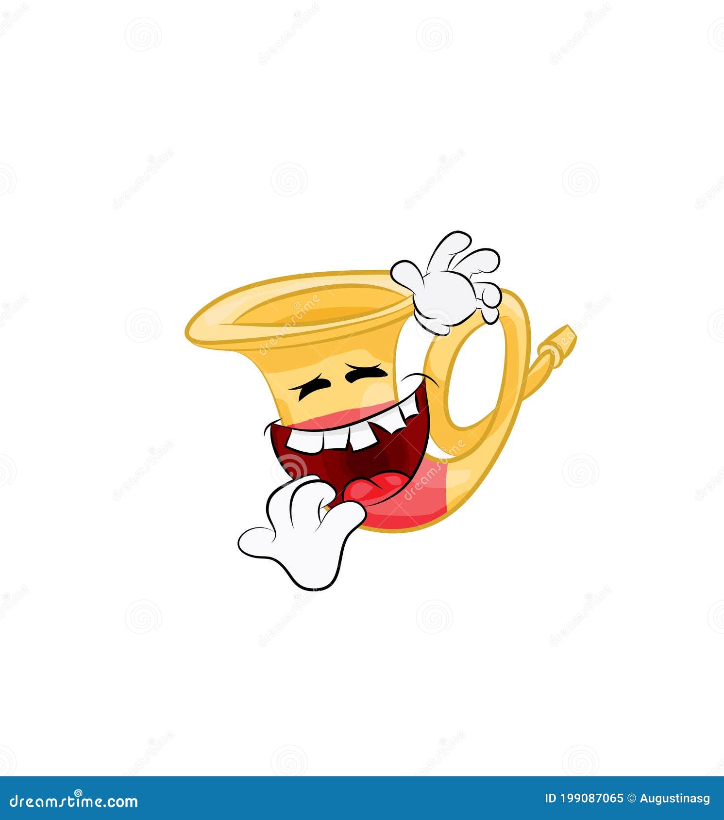 Lol Horn Stock Illustrations – 16 Lol Horn Stock Illustrations, Vectors ...