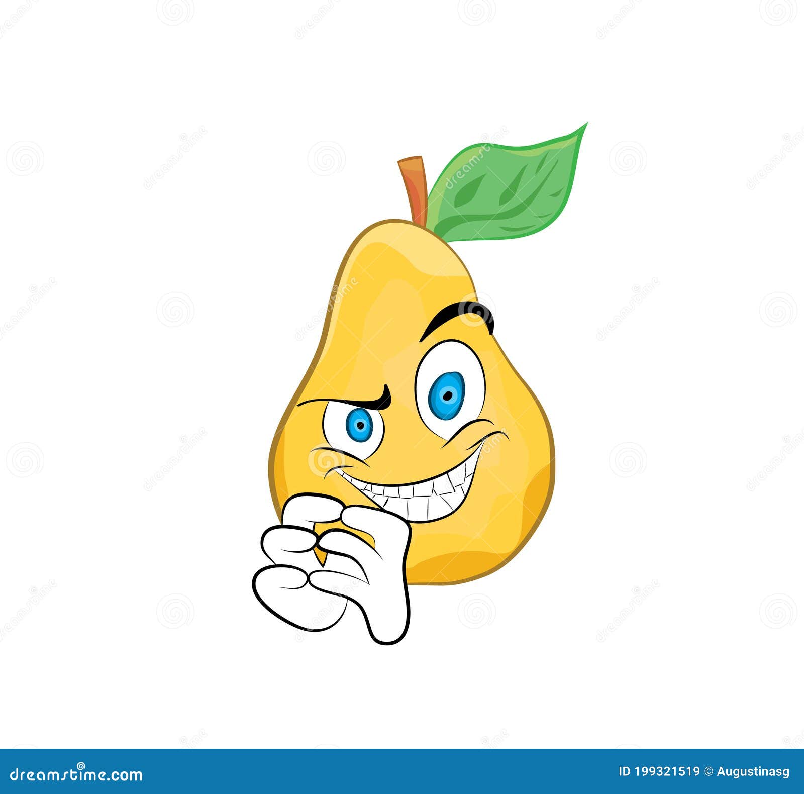 Evil Yellow Sun Cartoon Emoji Face Character With Bitchy Expression ...