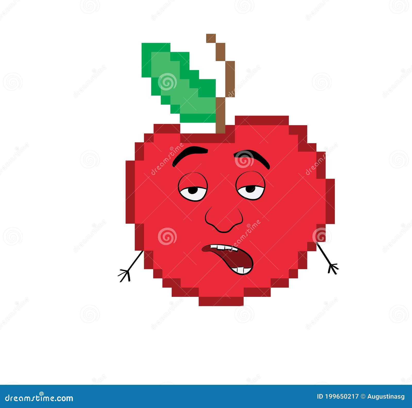 Apple Pixelated Stock Illustrations – 110 Apple Pixelated Stock ...