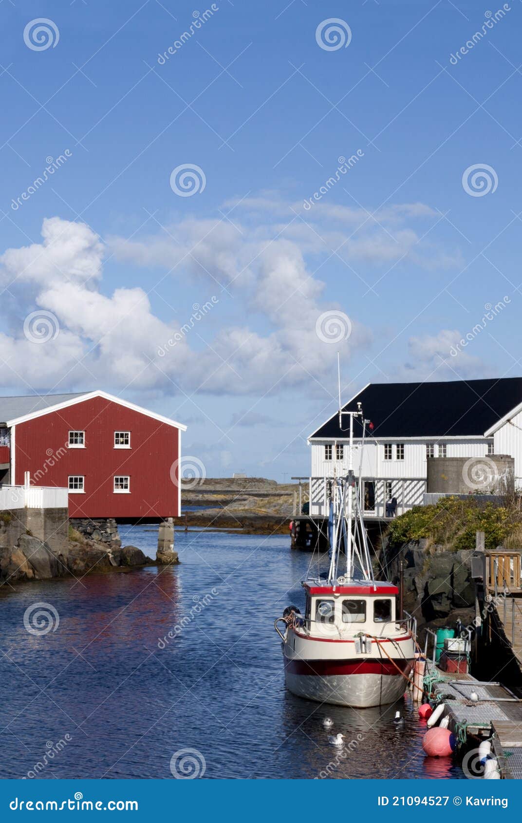 Veiholmen stock image. Image of north, scenery, coast - 21094527