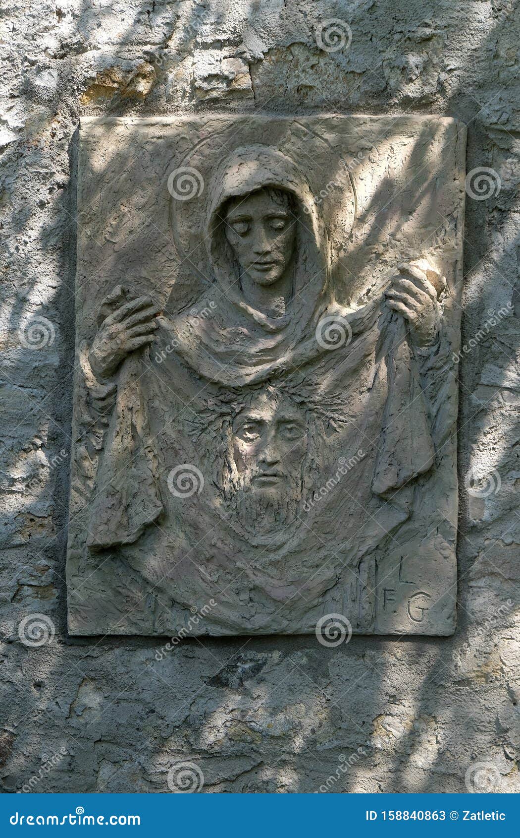 Veil of Veronica editorial stock photo. Image of christian - 158840863
