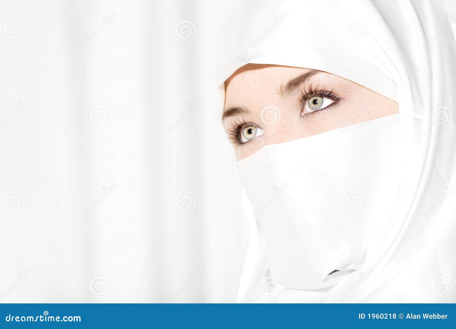 Veiled stock photo. Image of eyes, girl, hide, bright - 1960218