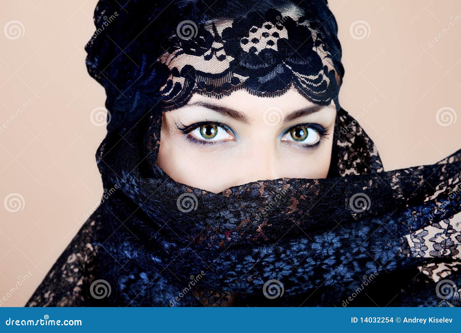Veiled face stock photo. Image of cover, culture, elegance - 14032254