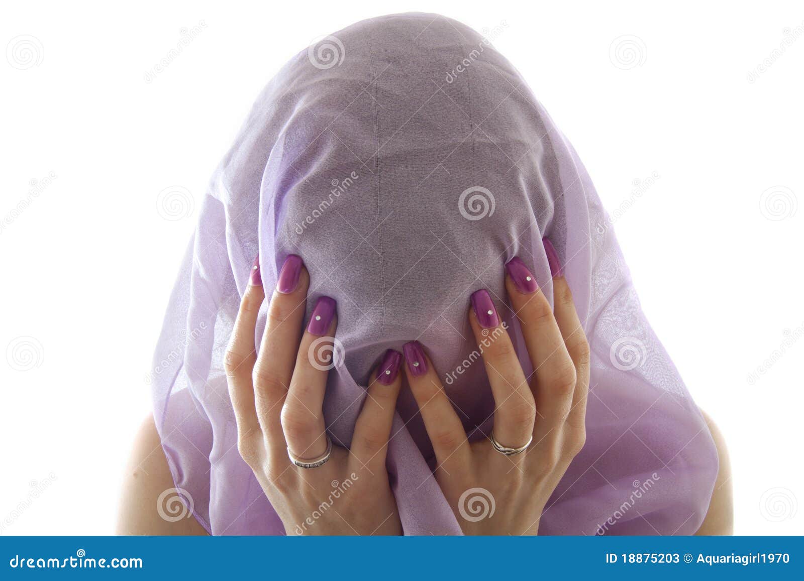 Veiled women stock image. Image of arabian, afraid, eastern - 18875203