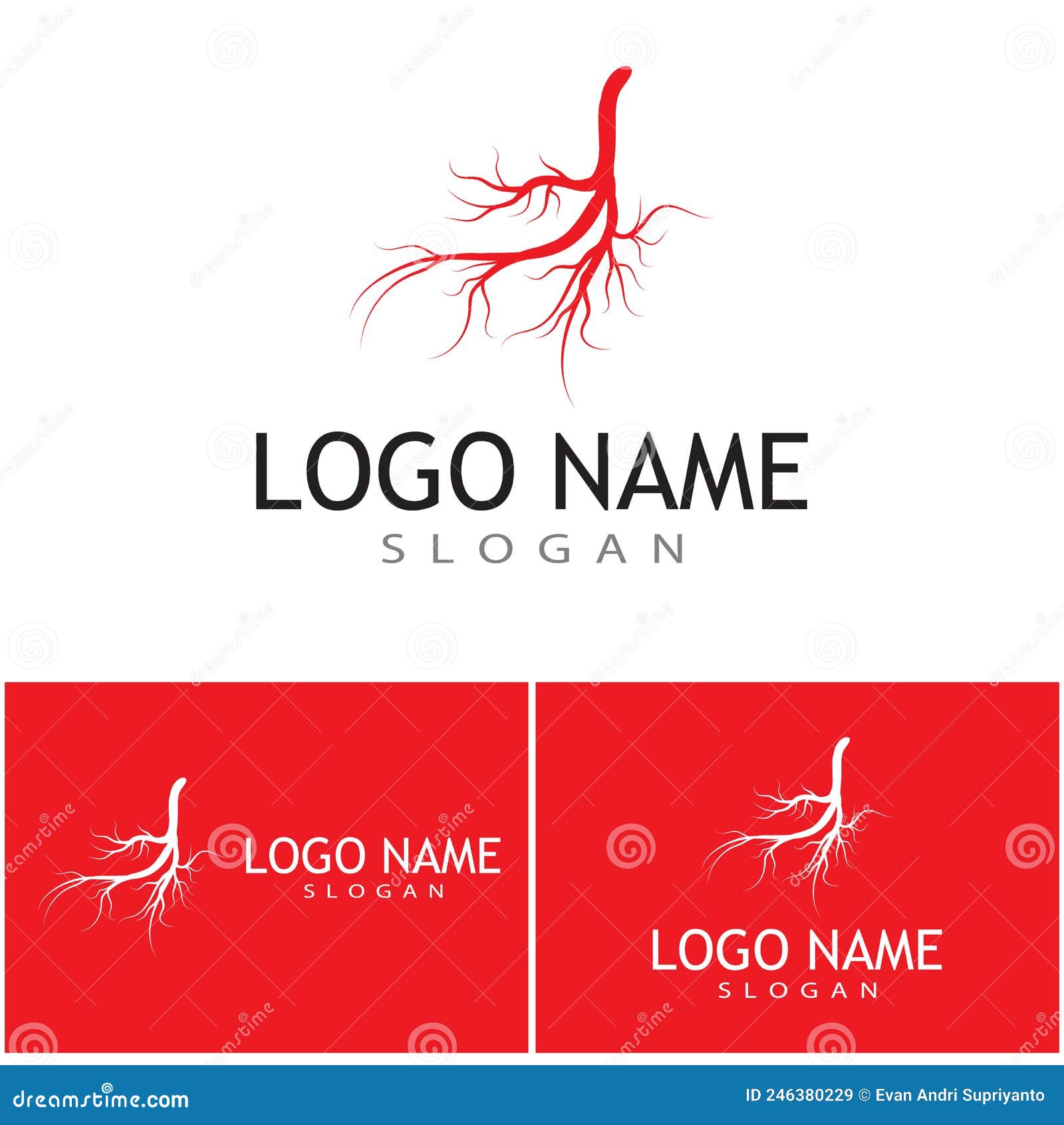 Veins Logo Template Vector Symbol Medical Design Stock Vector ...