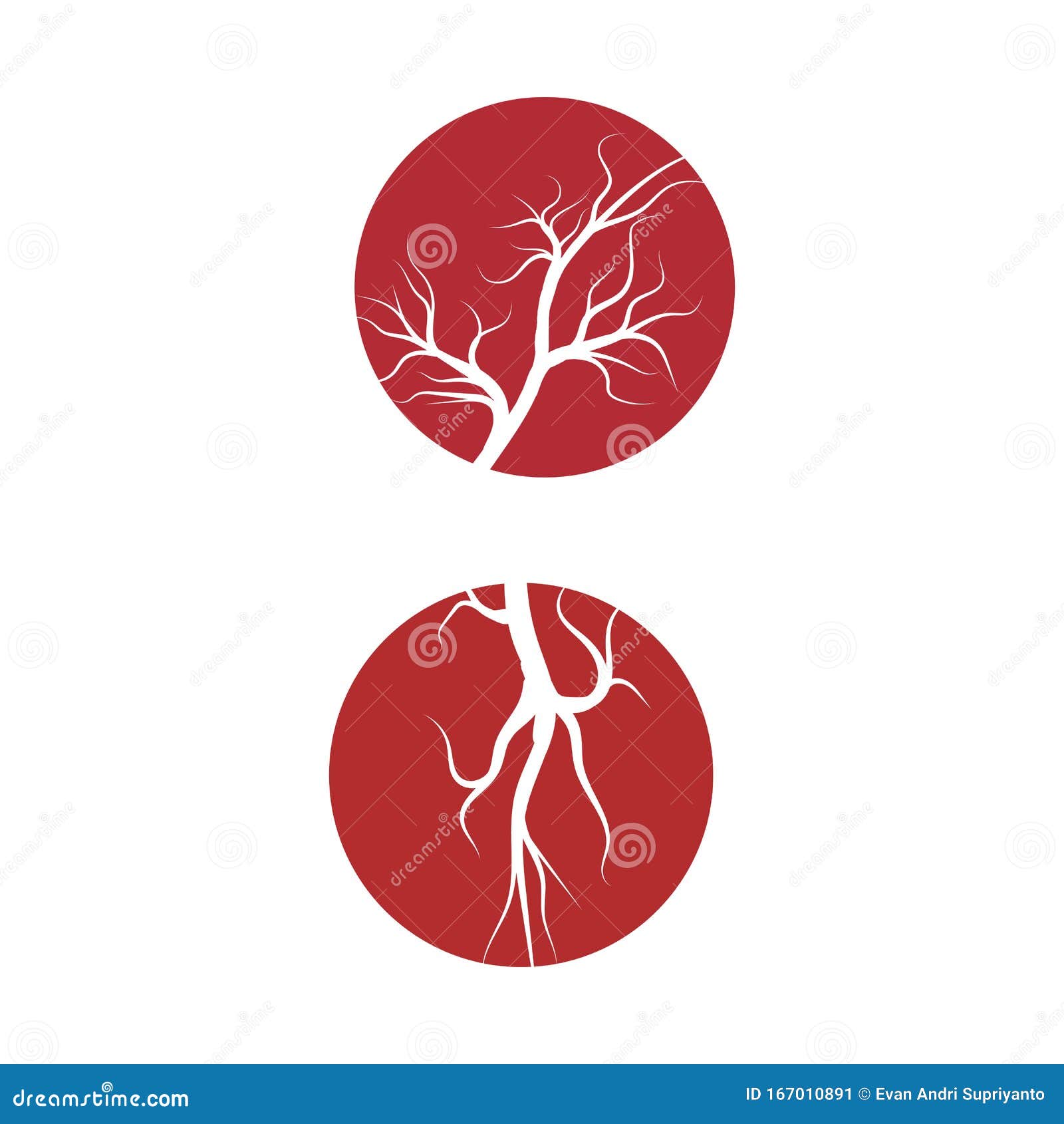 Veins Logo Template Vector Symbol Stock Vector - Illustration of spider ...