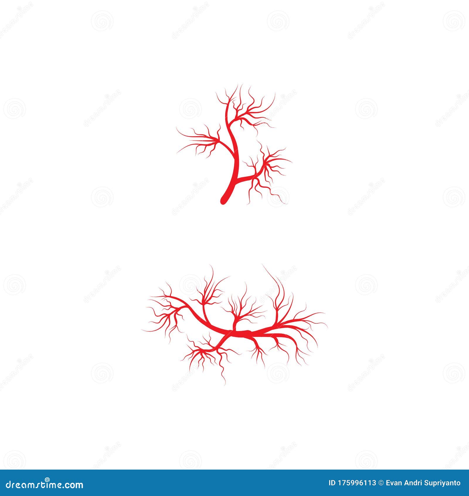Veins Logo Template Vector Symbol Stock Vector - Illustration of system ...