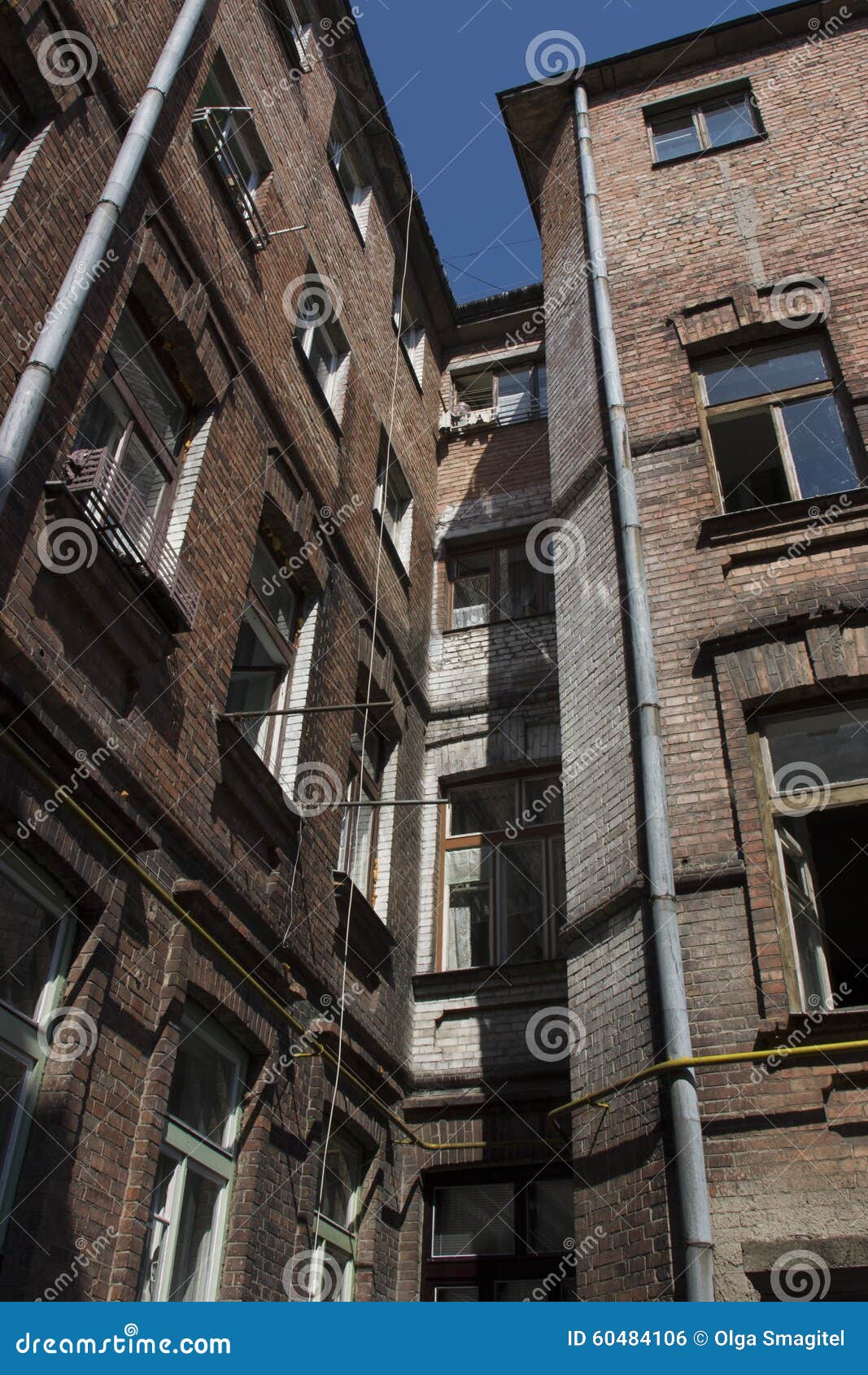 The veiw of old house stock photo. Image of texture, design - 60484106