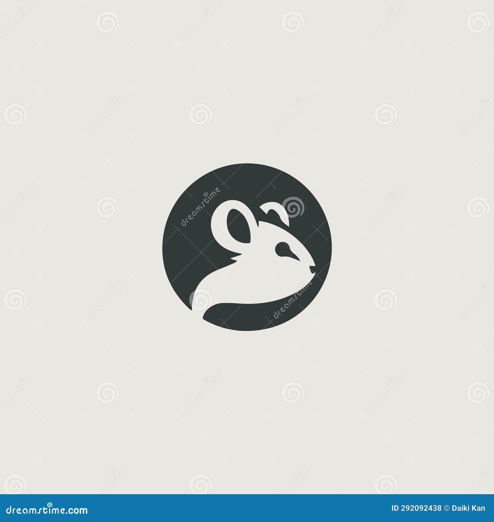 Vektor-Bild Eines Logos, Das Eine Maus Verwendet Vektor Abbildung ...