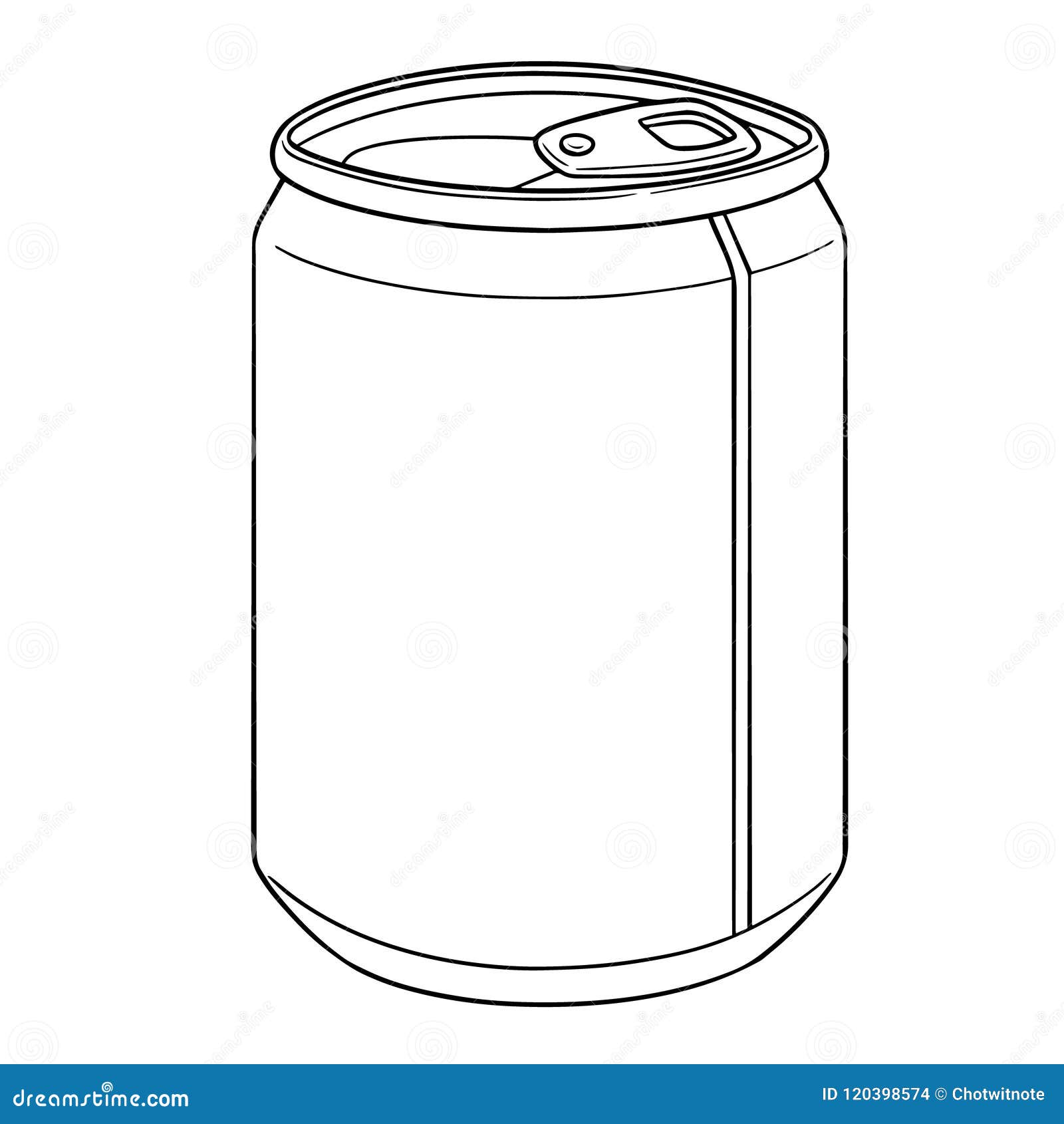 Vektor der Dose vektor abbildung. Illustration von clips - 120398574