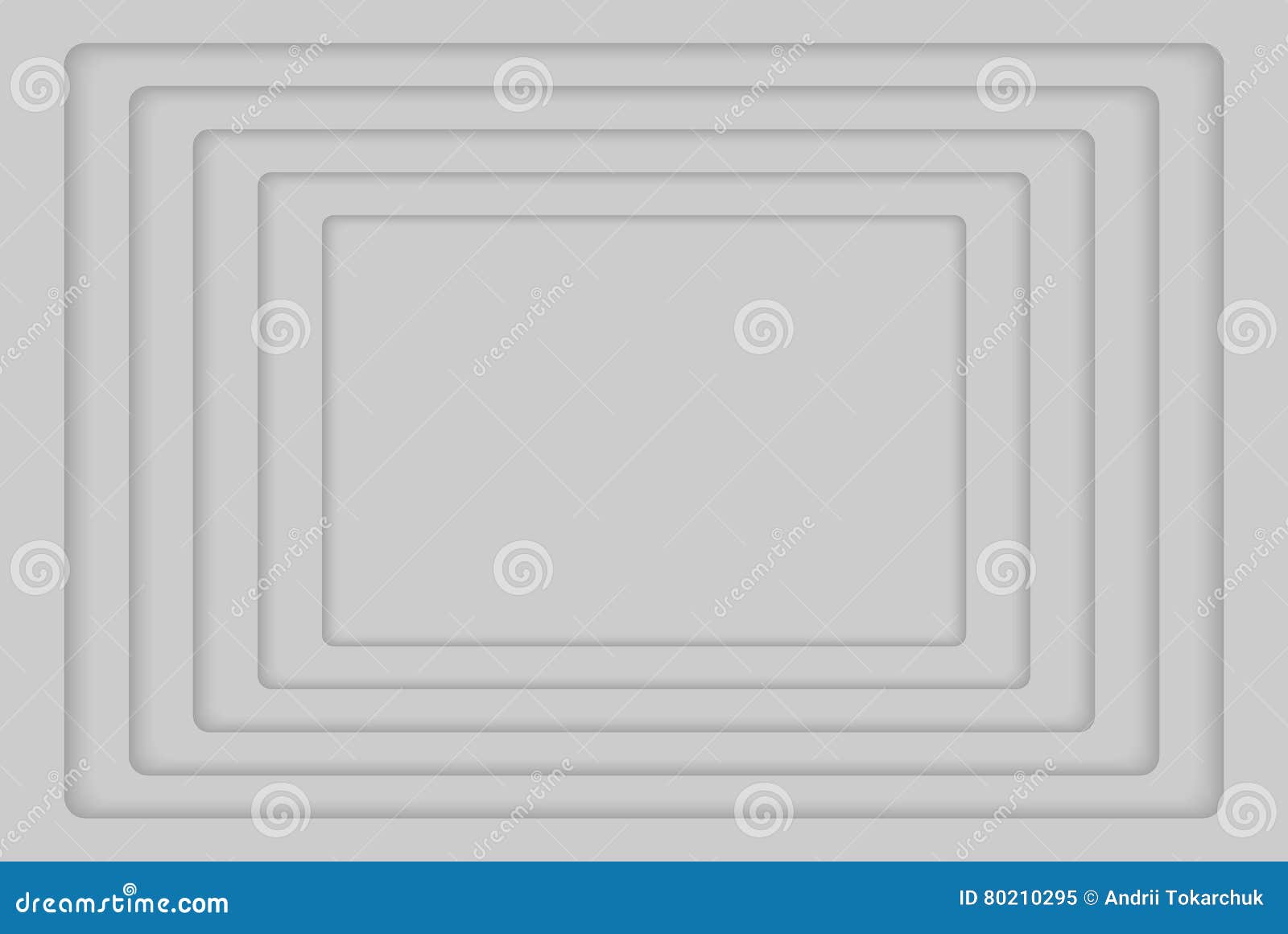 Vektor Grey Concentric Rectangle Hintergrund Vektor Abbildung ...