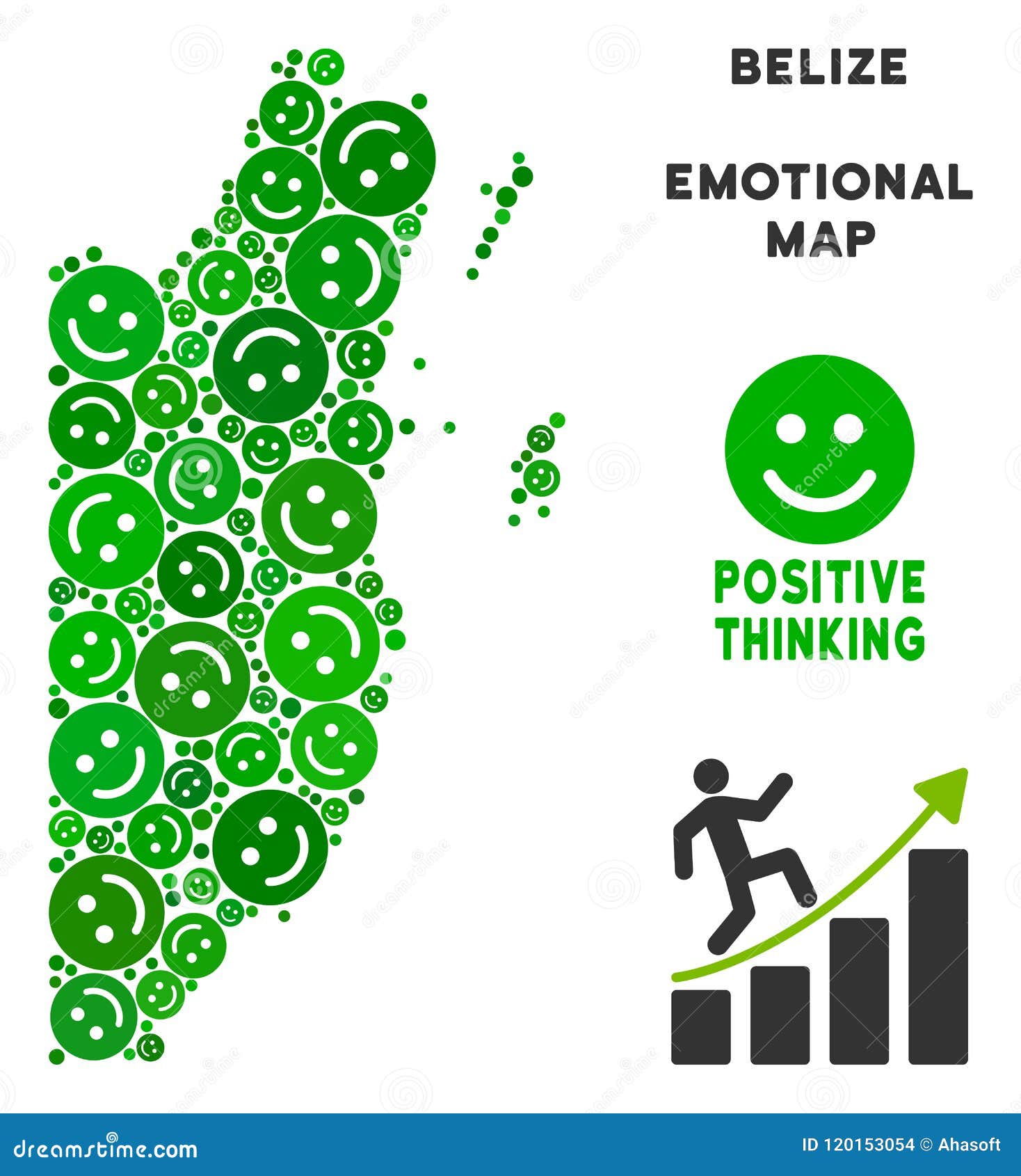 Vektor Joy Belize Map Collage Av Smileys Vektor Illustrationer ...