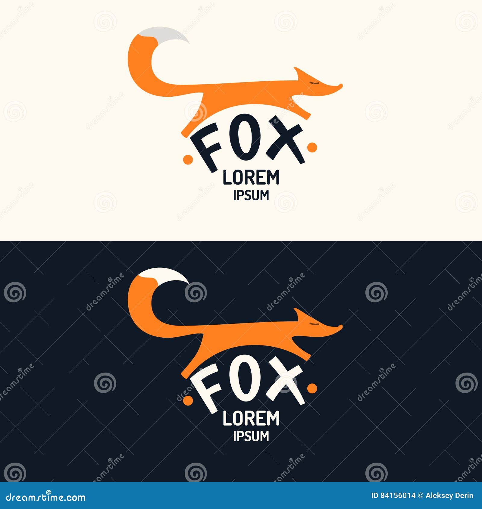 Vektor Modernes Fox-Logo Und -emblem Vektor Abbildung - Illustration ...