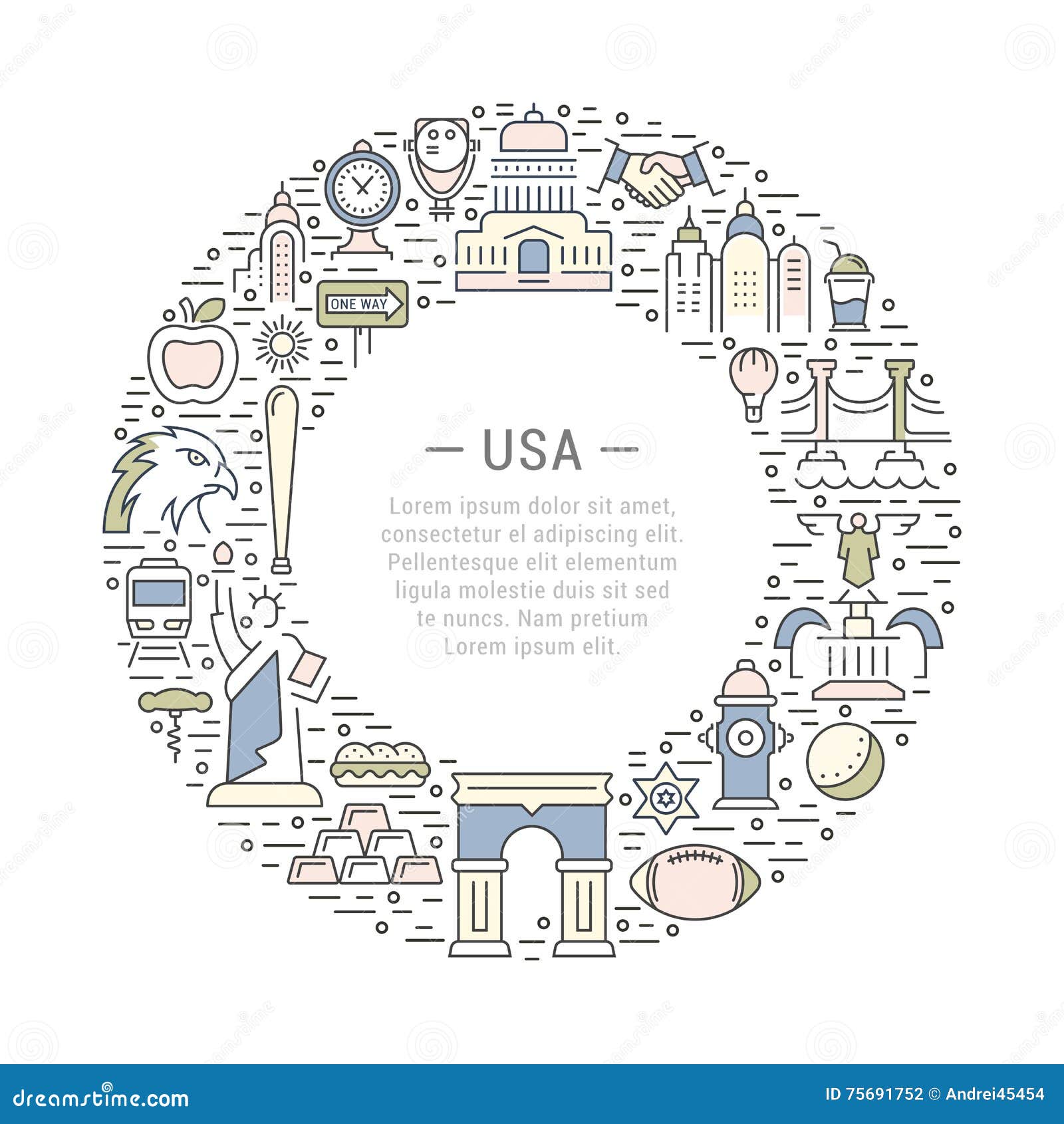 Vektor-Netz-Fahne Oder Emblem USA Stock Abbildung - Illustration von ...