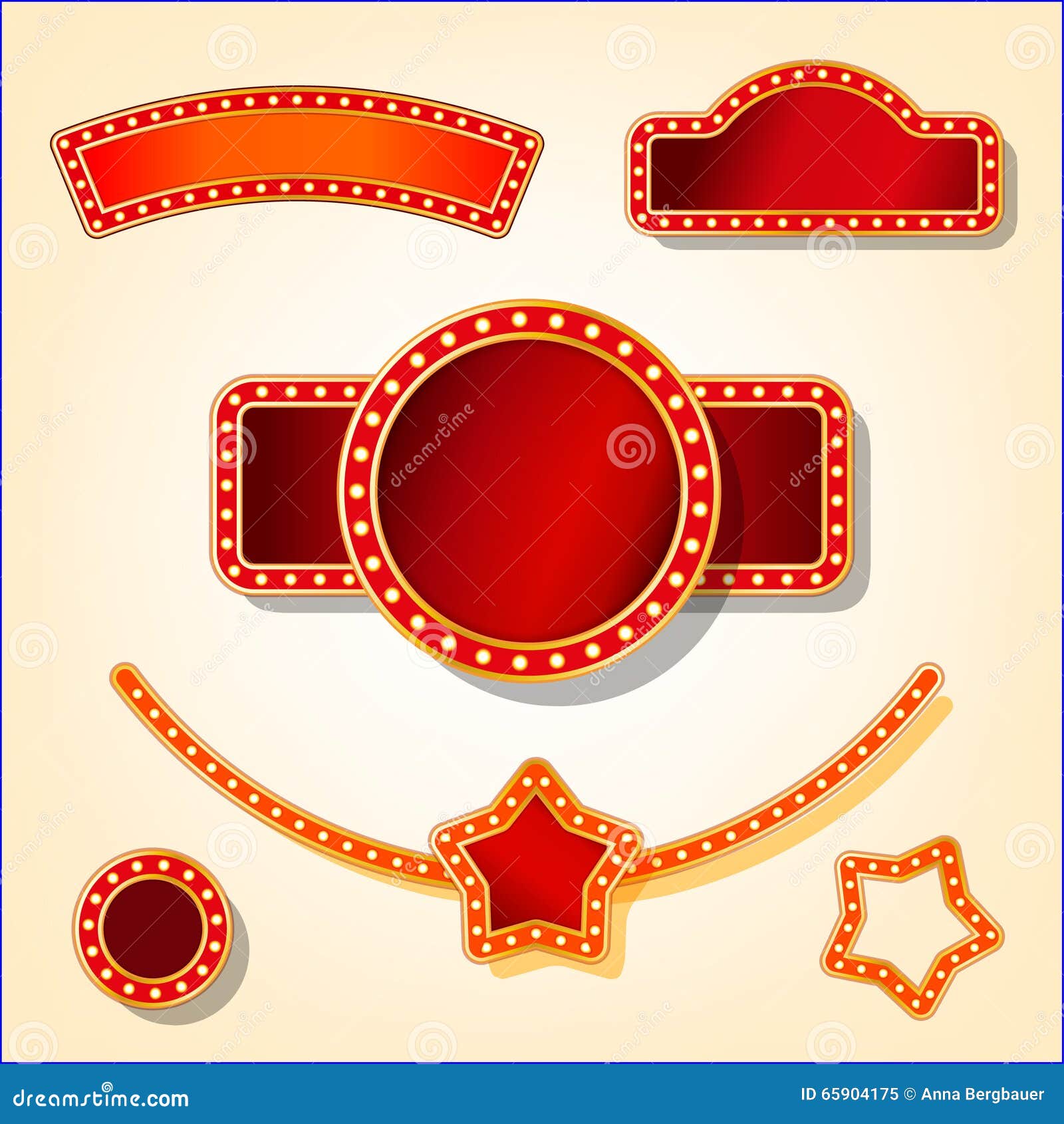 Vektor-Zirkus-Fahne vektor abbildung. Illustration von dekoration ...