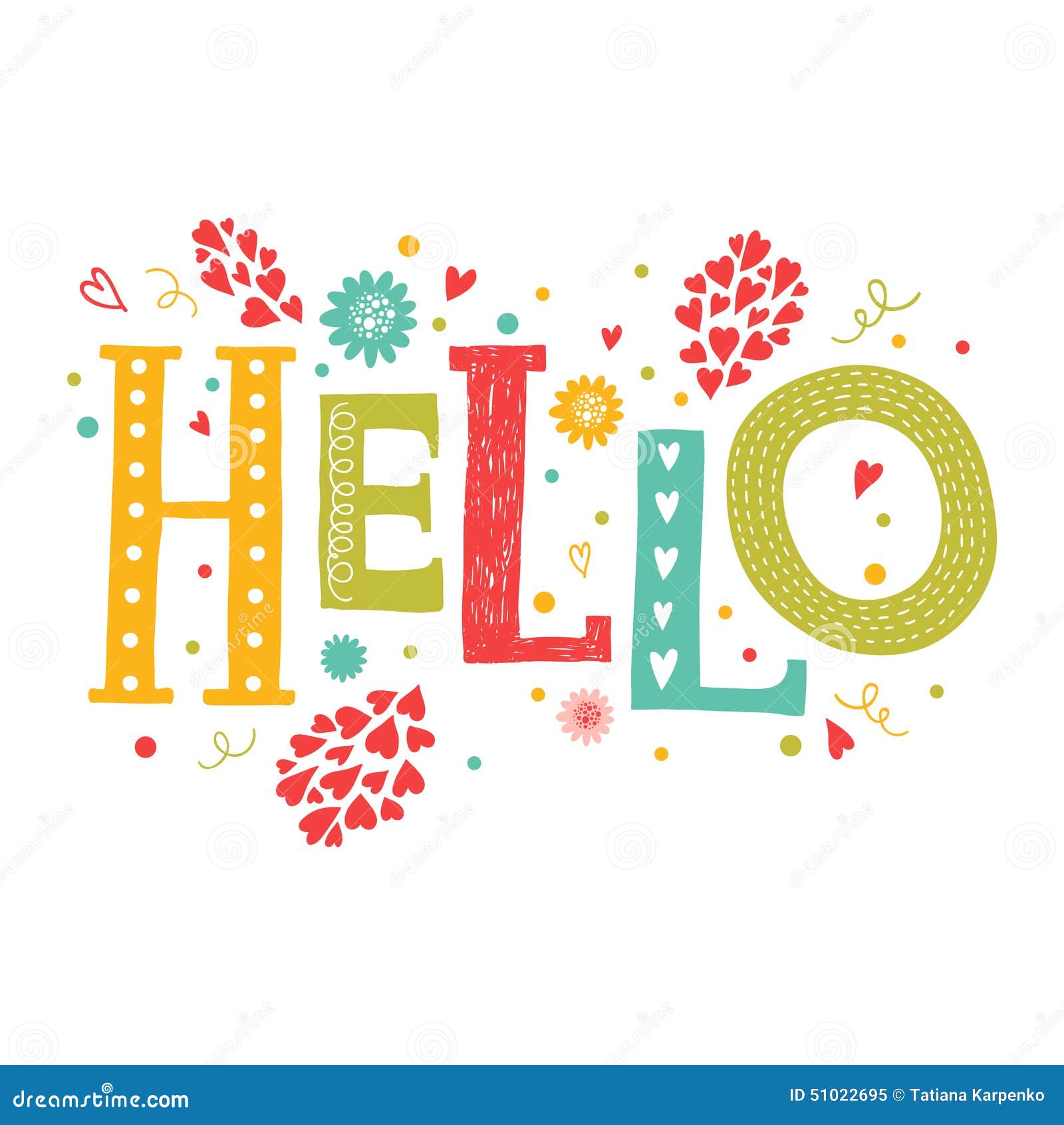 Vektorbeschriftung hallo vektor abbildung. Illustration von hallo ...