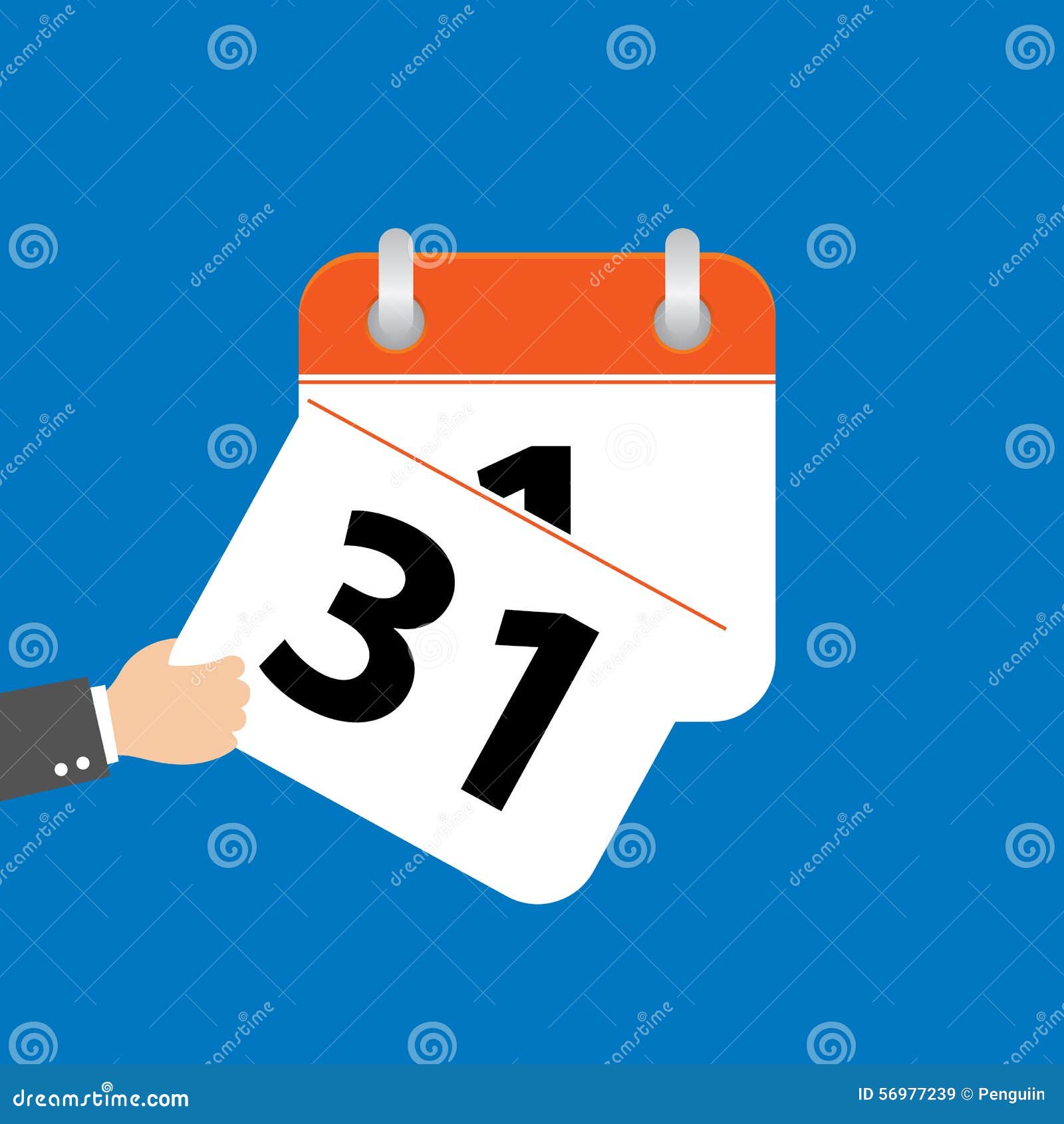 Vektorkalender Apps Ikone Letzter Tag Des Monats Vektor Abbildung ...