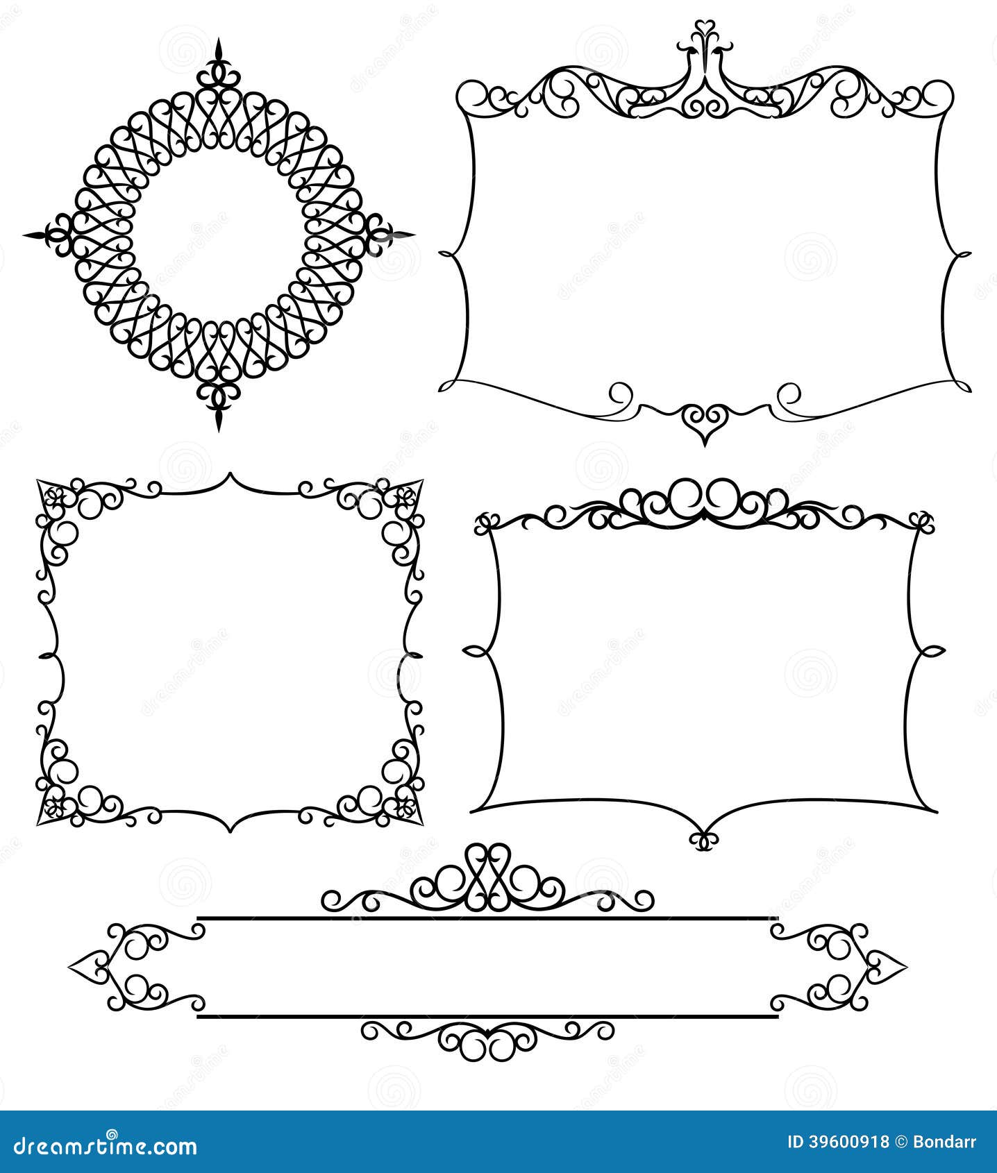 Vektorram för din text vektor illustrationer. Illustration av vektor ...