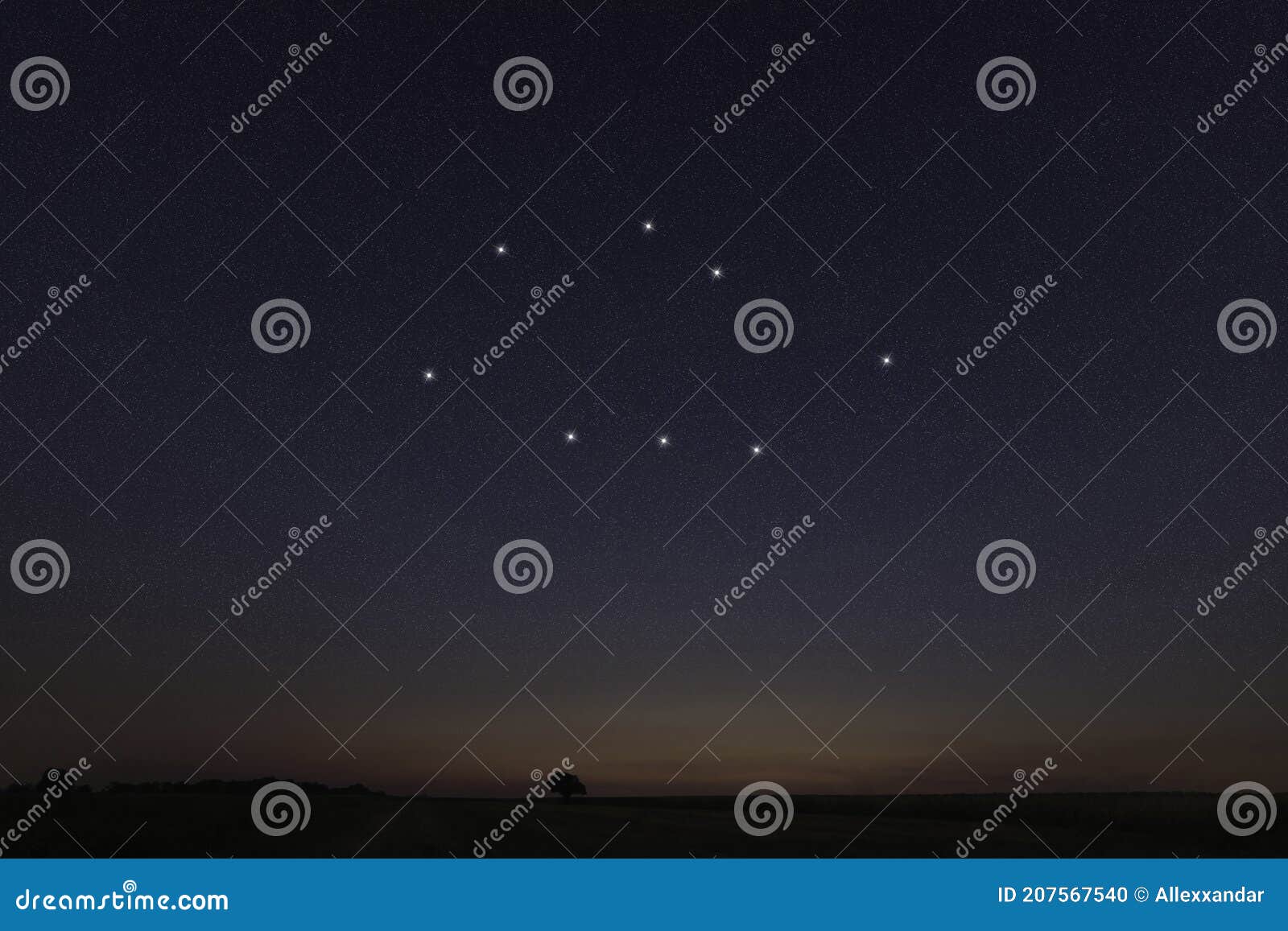 Vela Star Constellation, Night Sky, Cluster of Stars, Deep Space ...