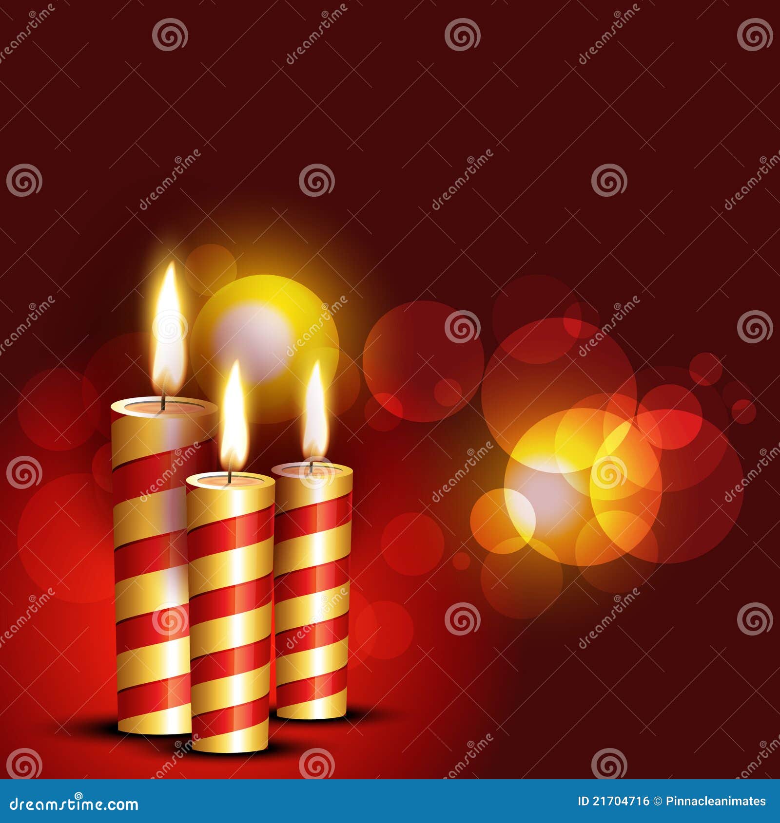 Velas del vector stock de ilustración. Ilustración de cultura - 21704716