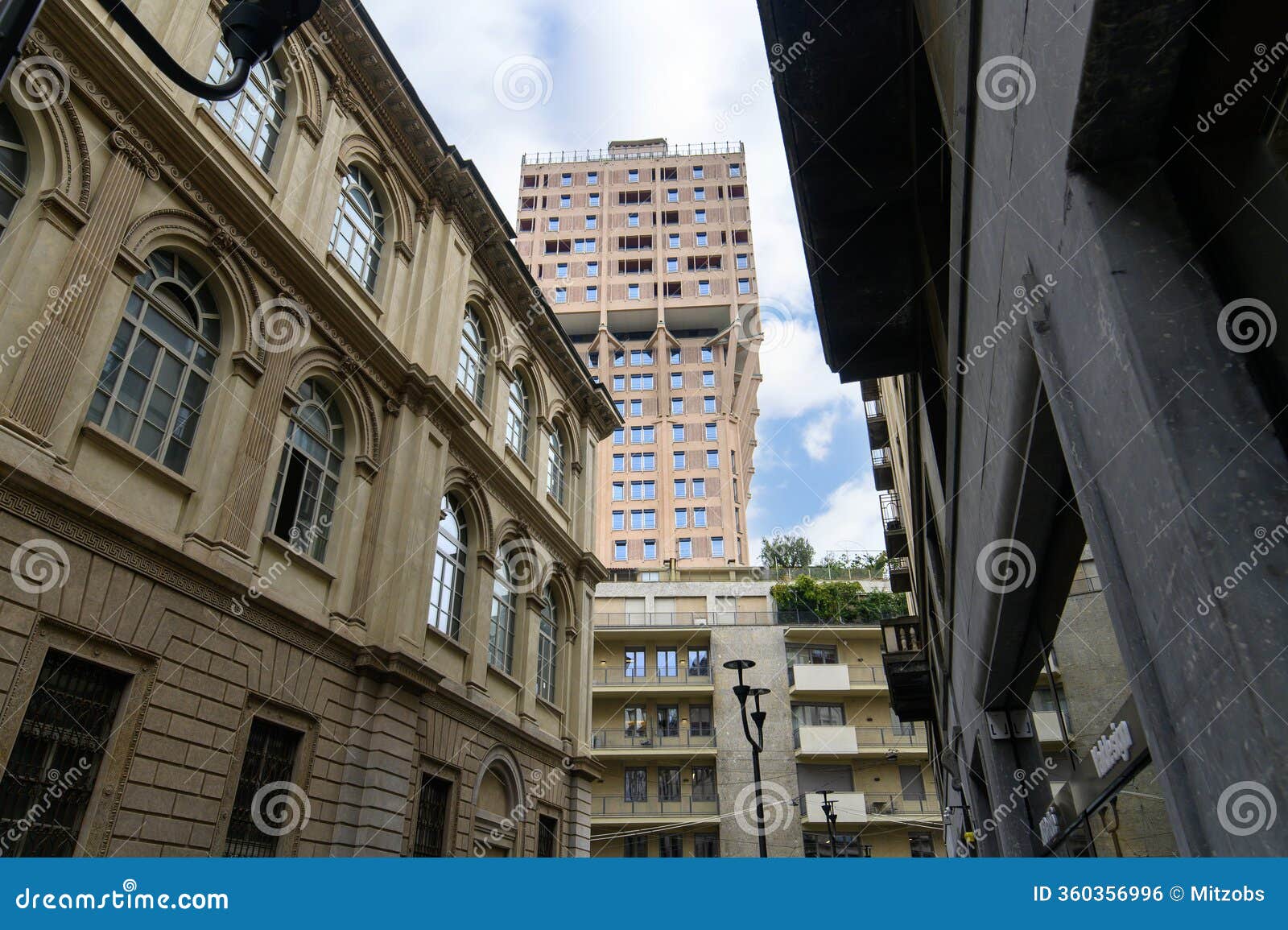 Velasca Tower in Milan, Italy Stock Photo - Image of view, skyscraper ...