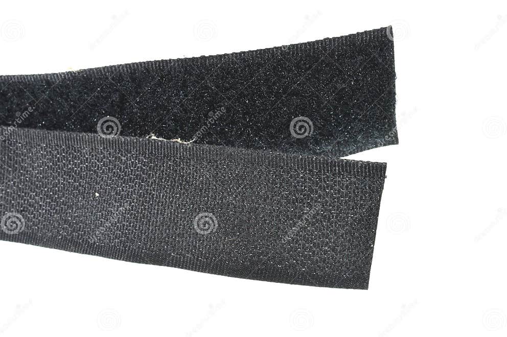 Velcro for Clothes Isolated on White Background Stock Image - Image of ...