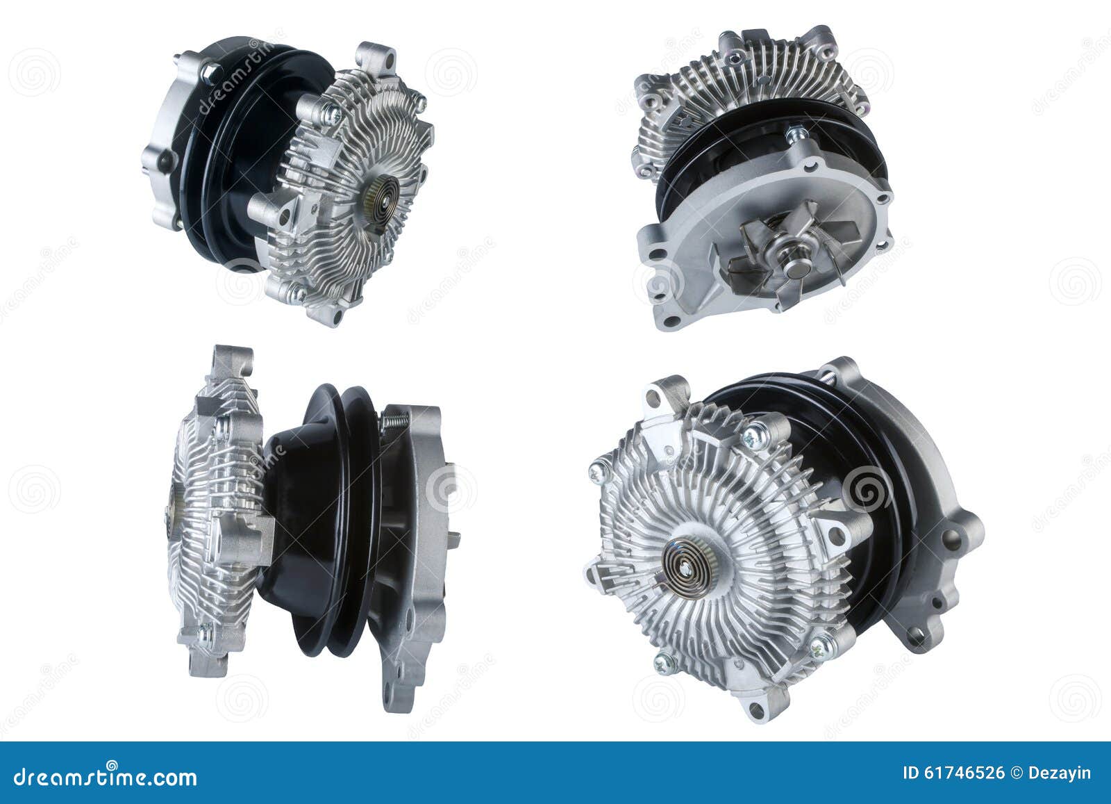 Vele Beelden Van De Koppeling Van De Motor Koelventilator Stock Foto ...