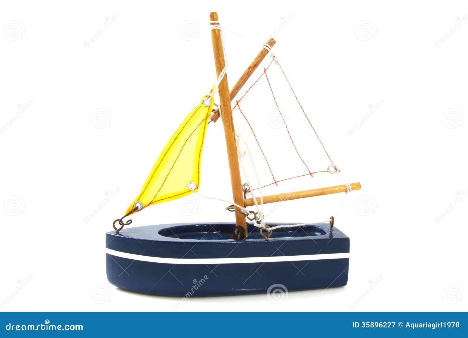 Velero azul imagen de archivo. Imagen de colorido, receso - 35896227