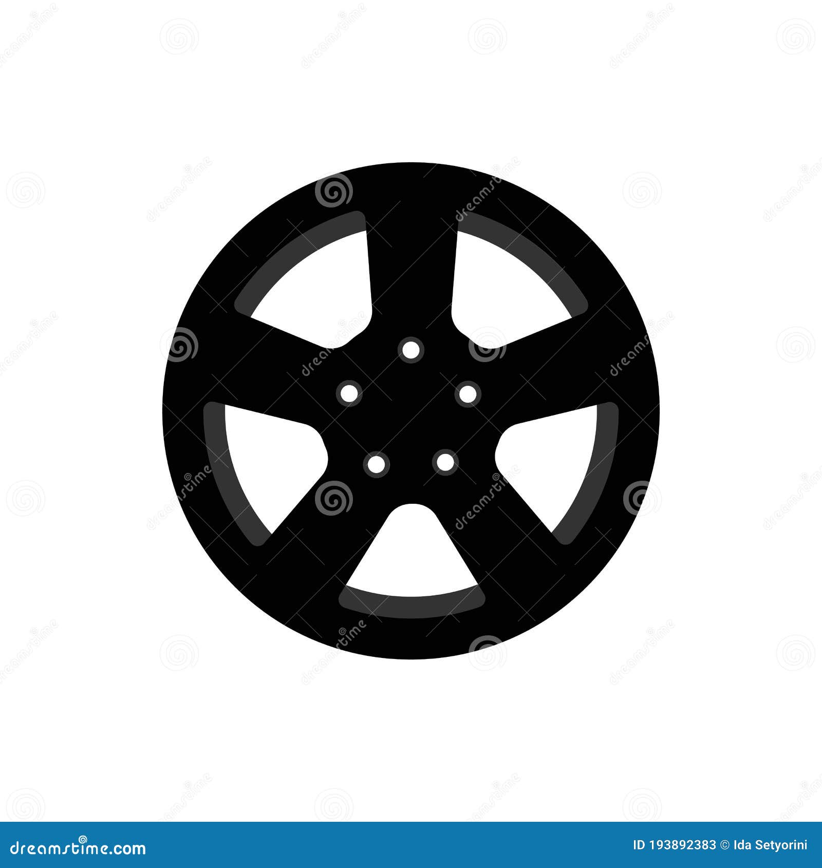 Velg logo stock vector. Illustration of white, vector - 193892383