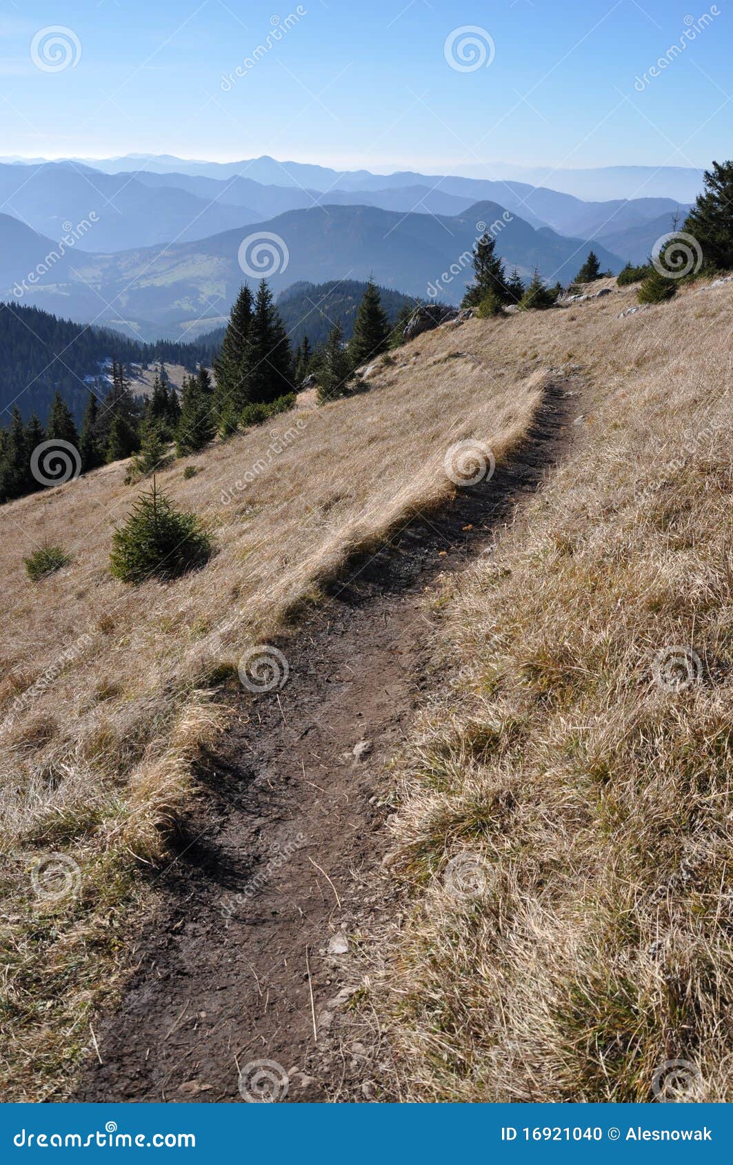 Velky Choc stock photo. Image of trail, step, track, landscape - 16921040