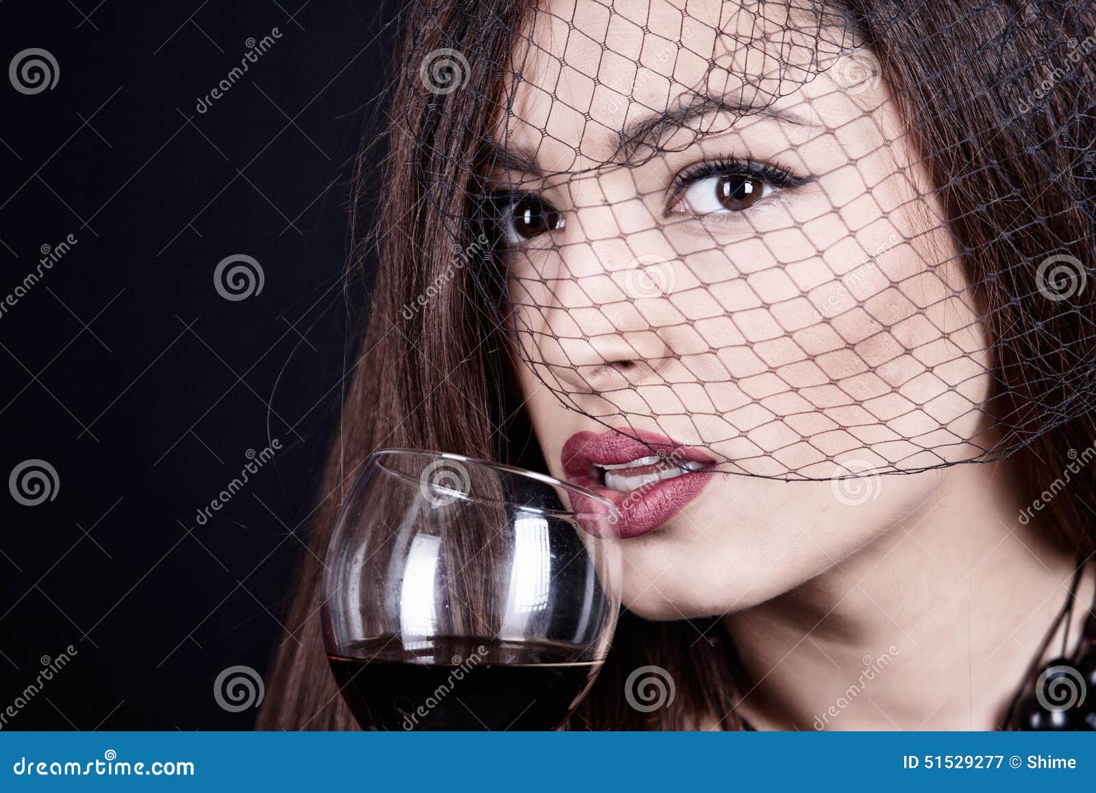 Velo negro imagen de archivo. Imagen de retrato, velo - 51529277