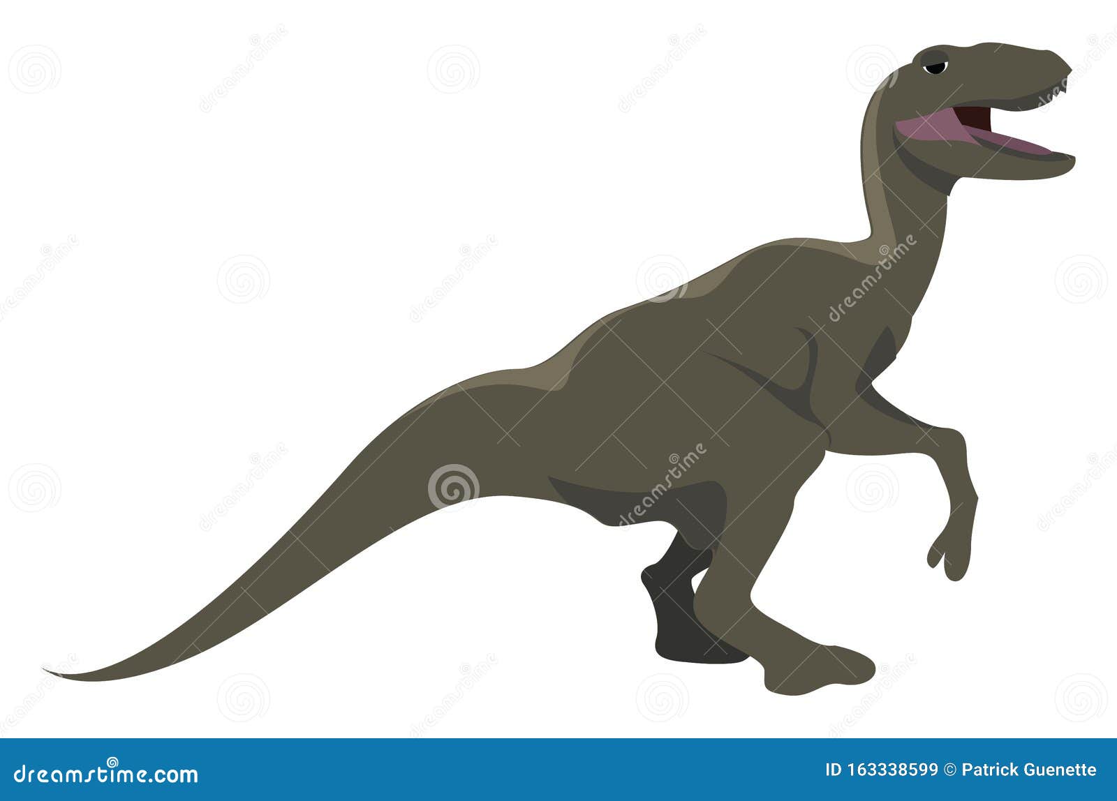 Velociraptor Illustration, Drawing, Engraving, Ink, Line Art, Vector ...
