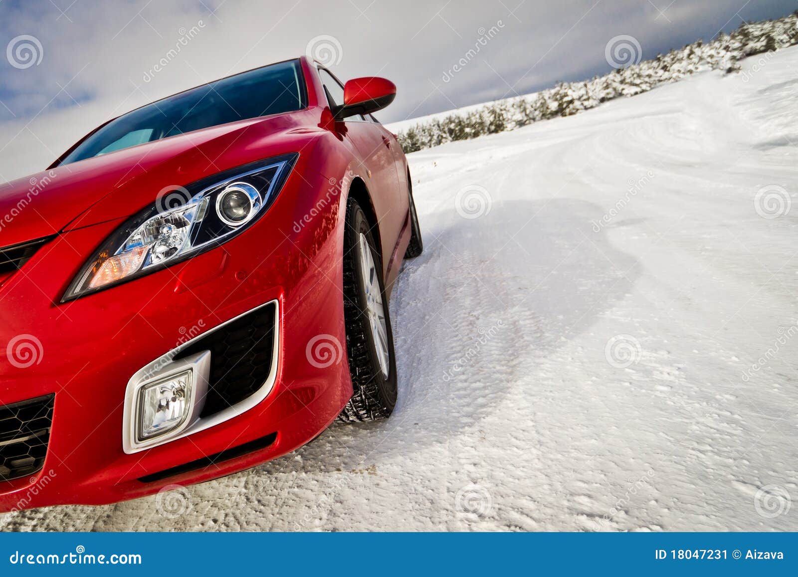 Velocity red car stock image. Image of automobile, february - 18047231