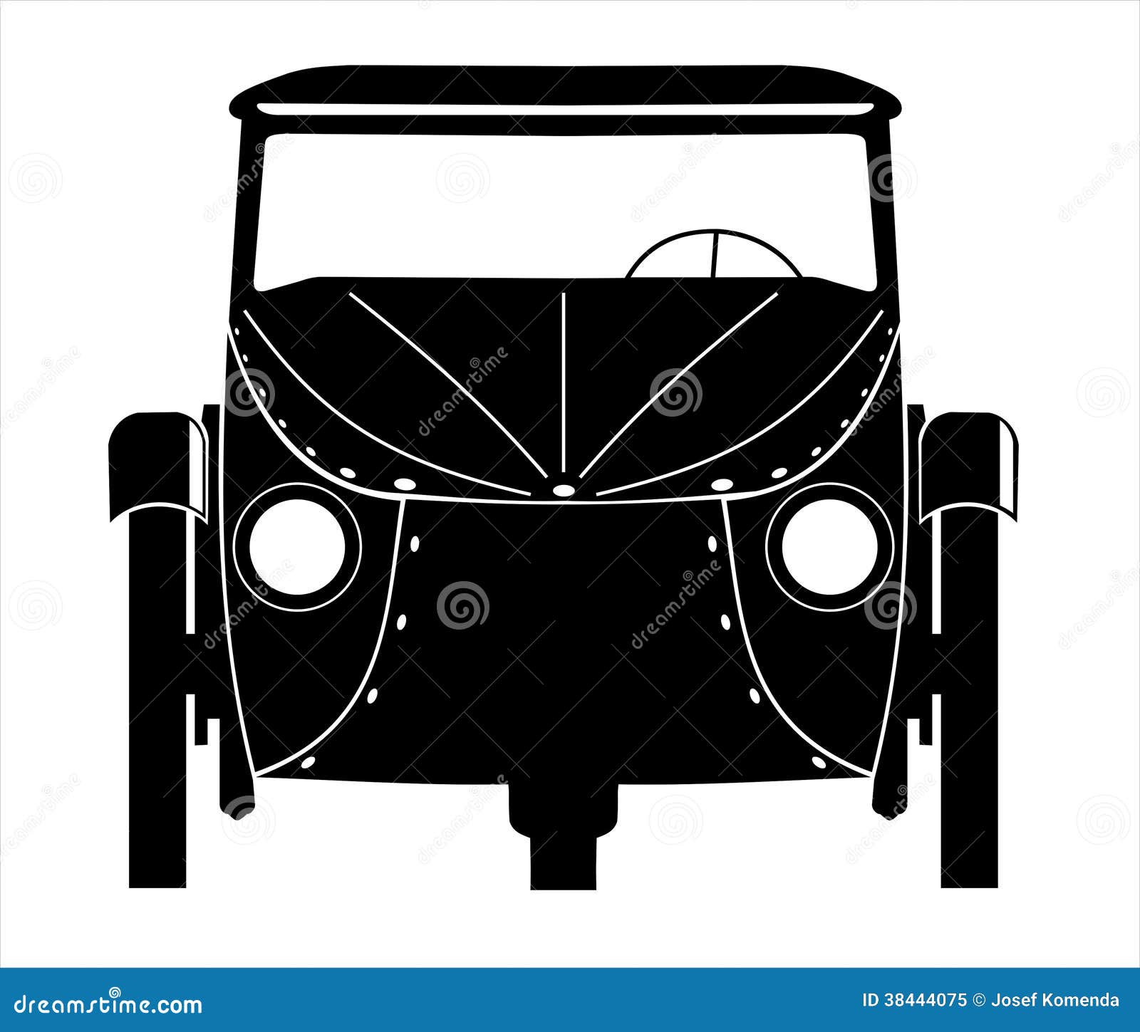 Velorex car illustration stock vector. Illustration of transportation ...