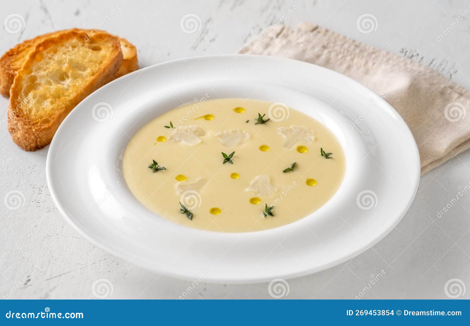 Veloute Dubarry stock photo. Image of dubarry, soupe - 269453854