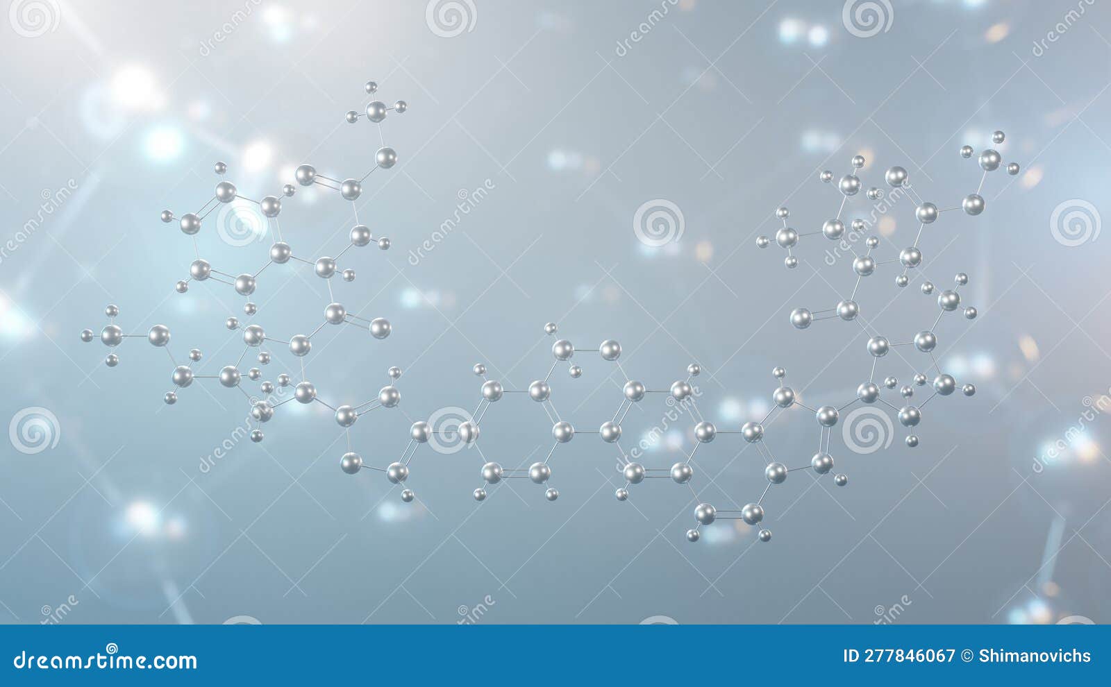 Velpatasvir Molecular Structure, 3d Model Molecule, Ns5a Inhibitor ...