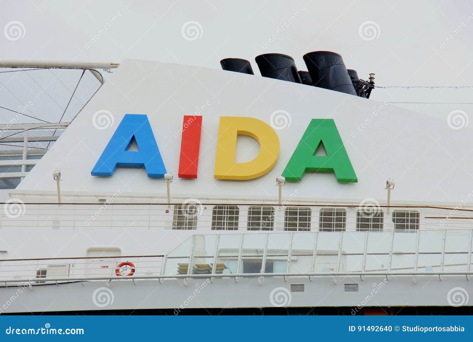 Velsen, the Netherlands -April 19th, 2017: Aida Diva Editorial Image ...