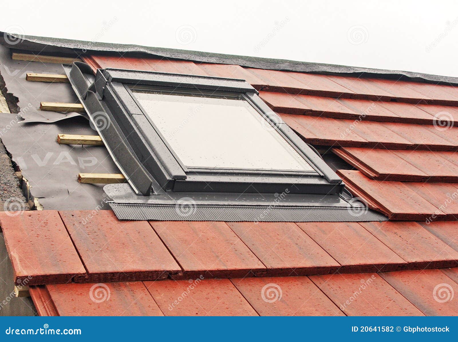 Velux Window Installation stock photo. Image of photographer - 20641582
