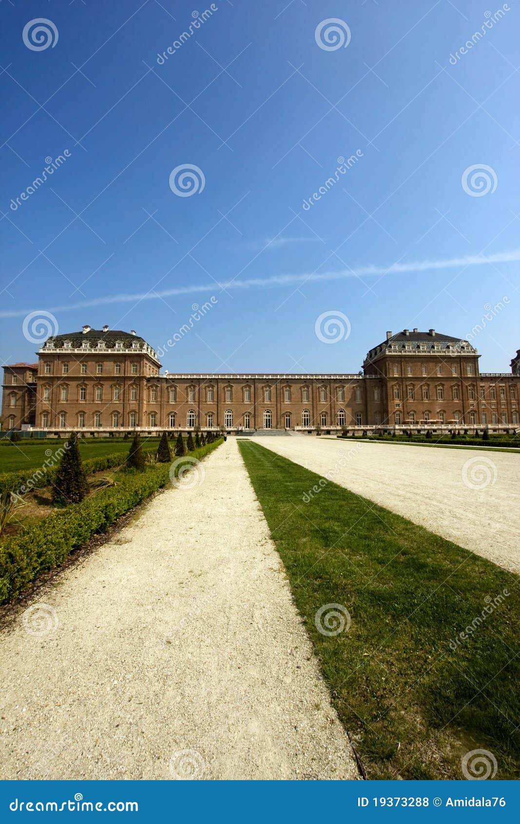 Venaria Reale stock photo. Image of nobility, royal, fountain - 19373288