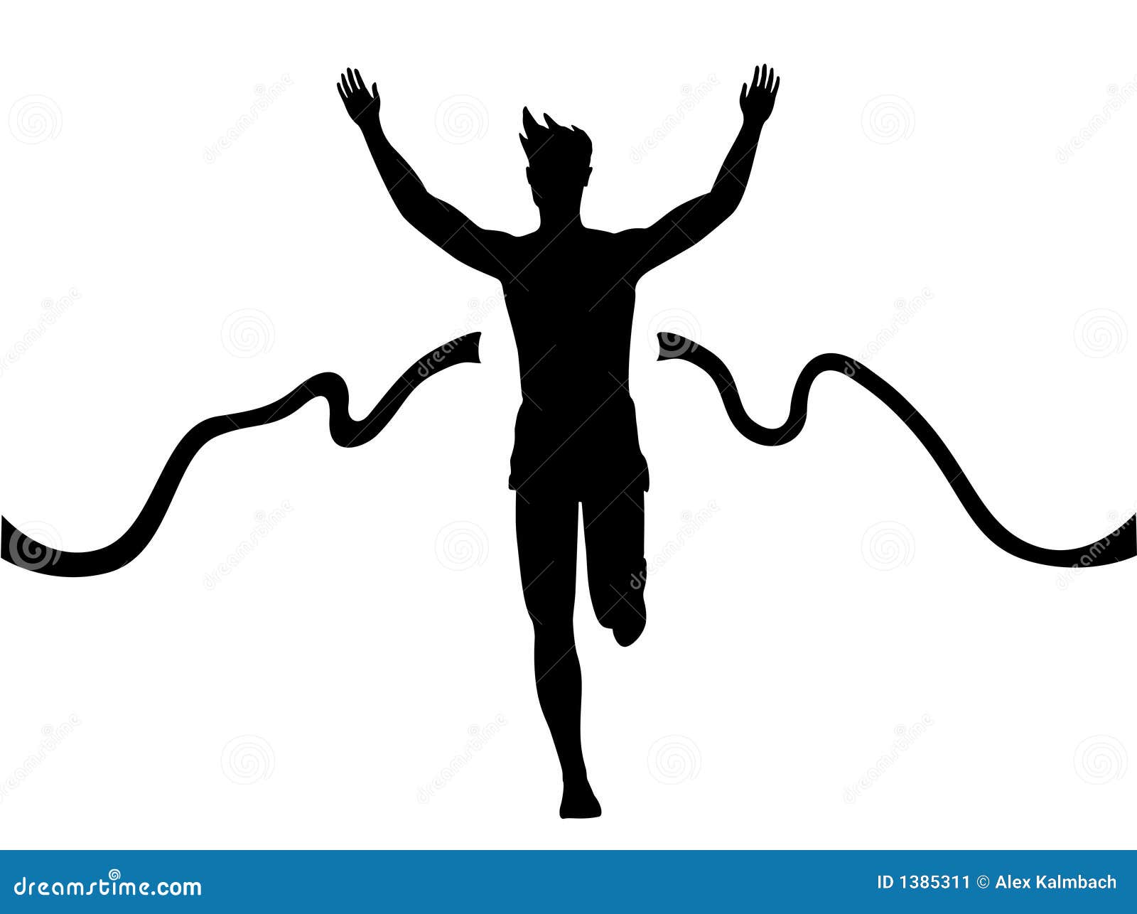 Vencedor da maratona ilustração do vetor. Ilustração de vencedor - 1385311 Vencedor da maratona ilustração do vetor. Ilustração de vencedor - 1385311