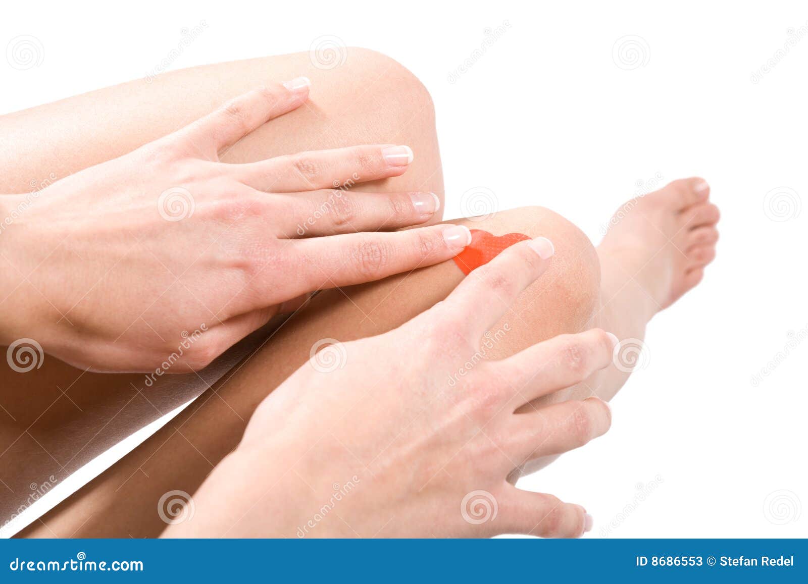 Vendaje del corazón imagen de archivo. Imagen de dedos - 8686553