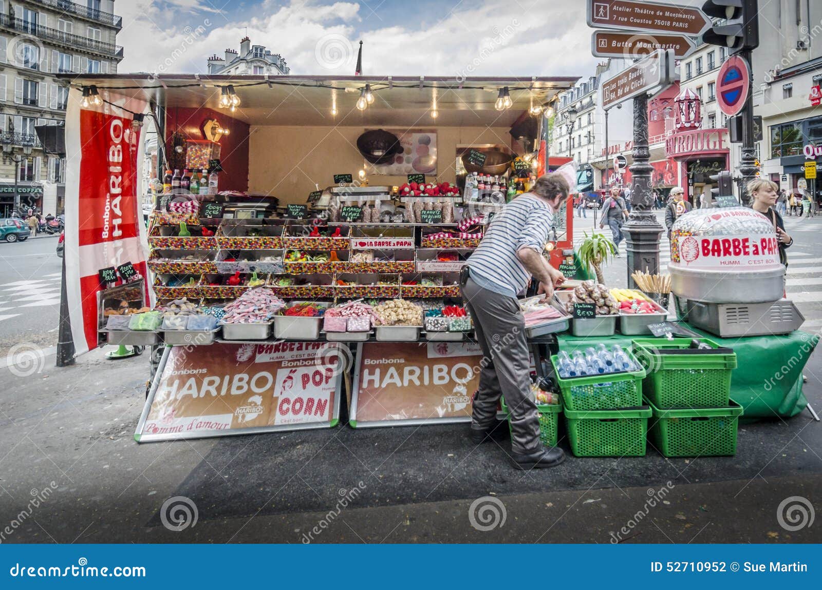 Vendedor Ambulante Selling Sweets Fotografía editorial - Imagen de ...