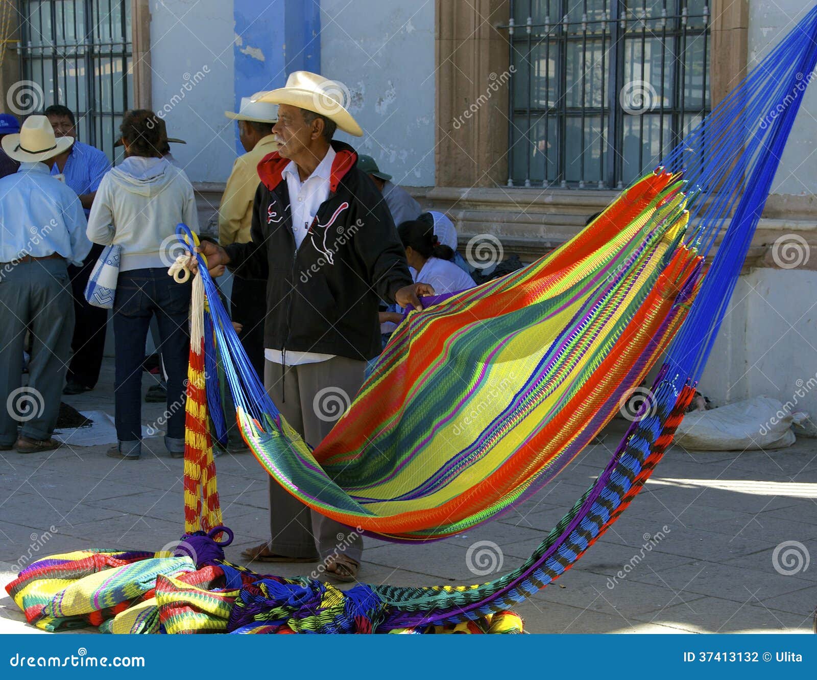 Vendedor De La Hamaca, México Fotografía editorial - Imagen de colorido ...