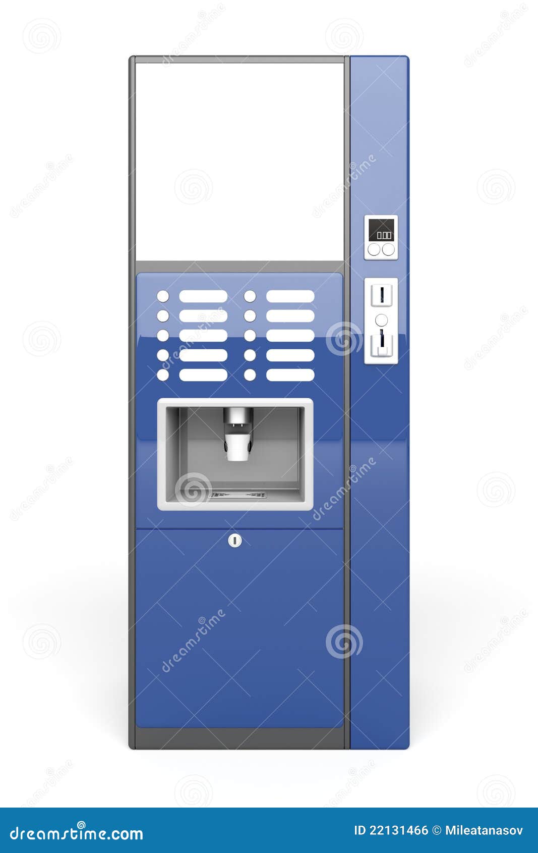 Vending machine stock illustration. Illustration of automatic - 22131466