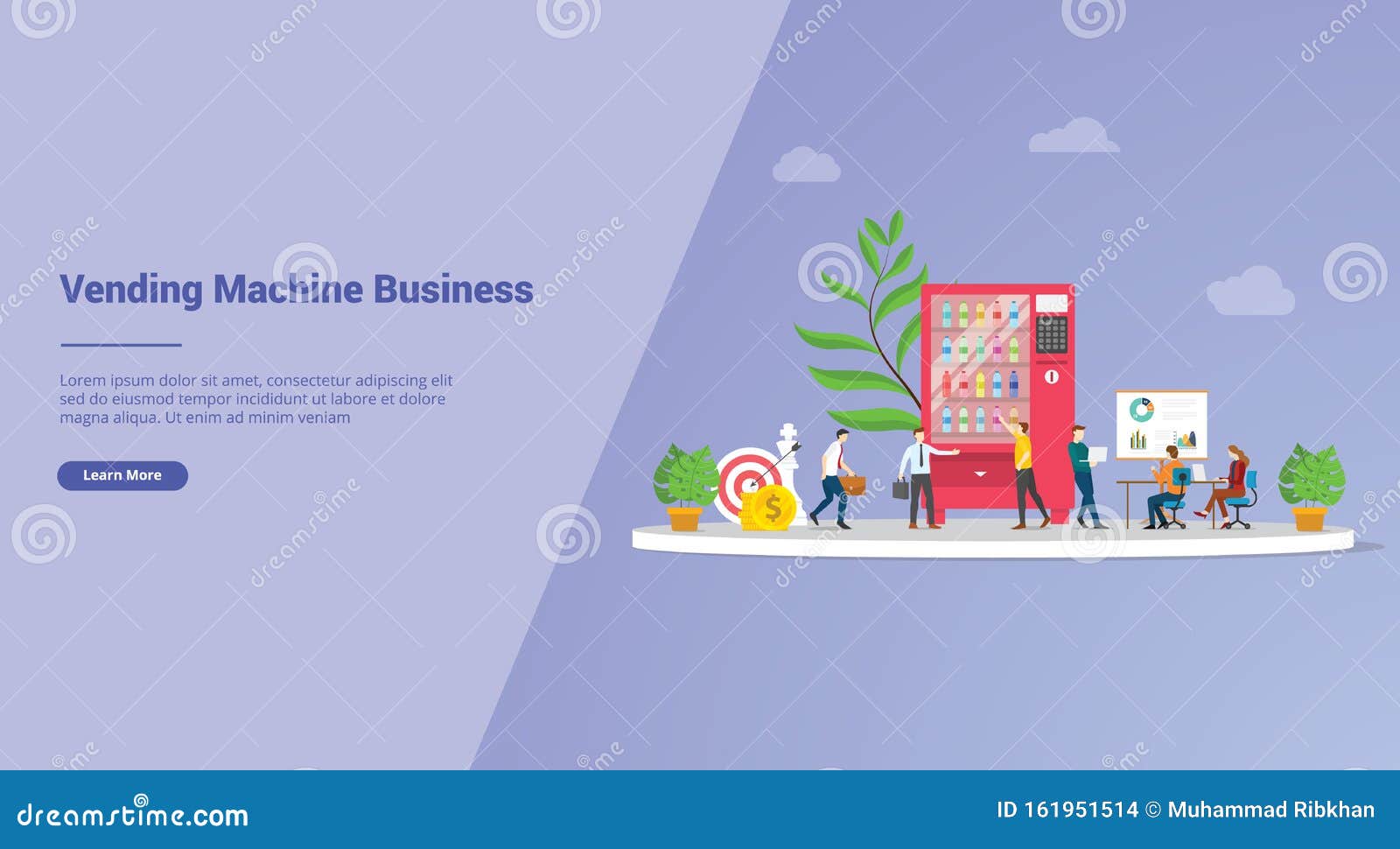 Vending Machine Business Perspective for Website Template or Landing ... Vending Machine Business Perspective for Website Template or Landing ...