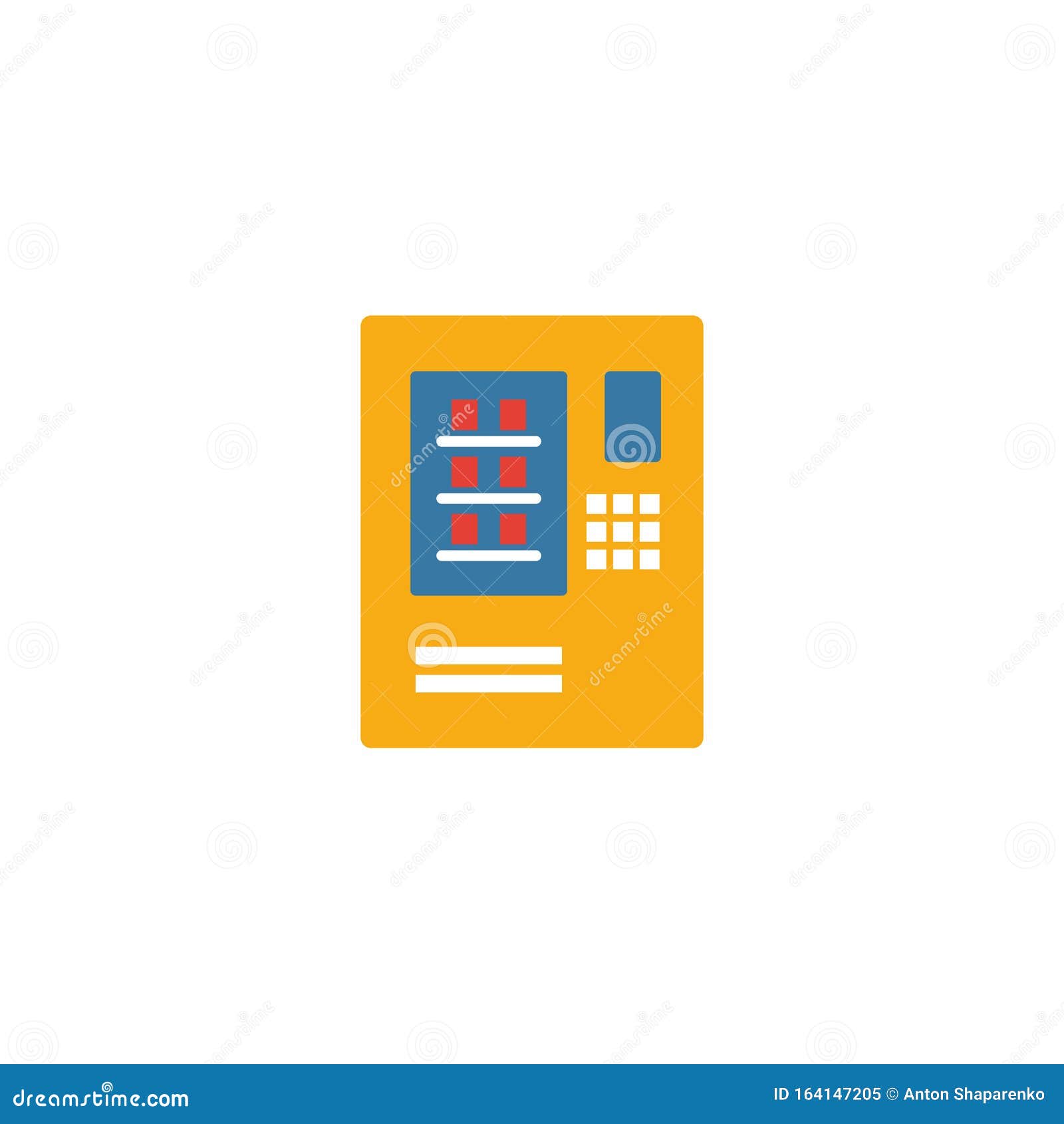 Vending Machine Icon. Simple Element from City Elements Icons ...